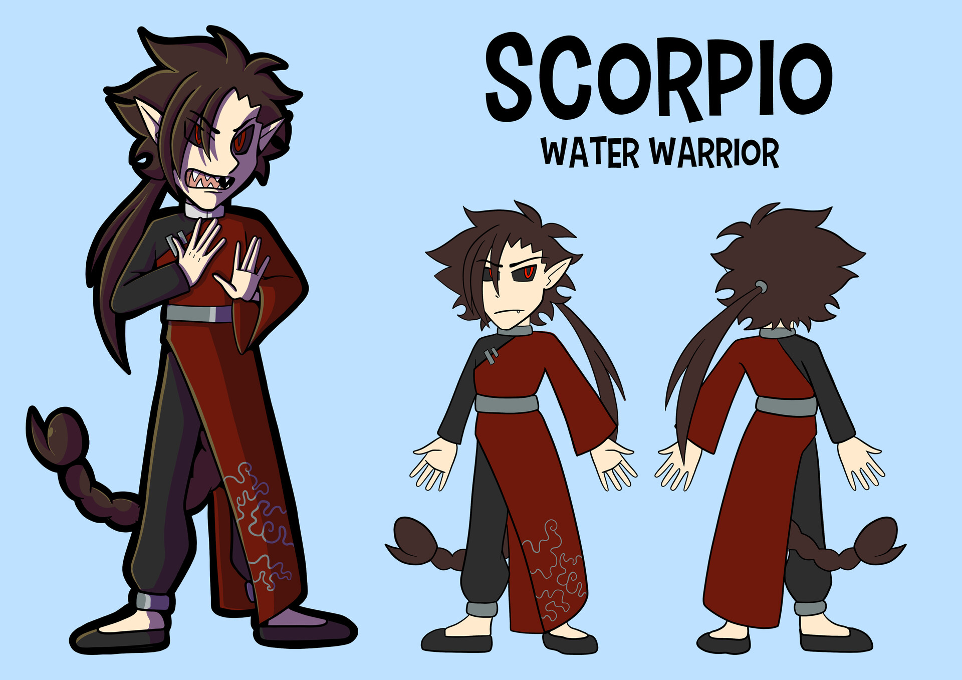 ArtStation - Zodiac Water Signs Concept Art - A Stars Sign