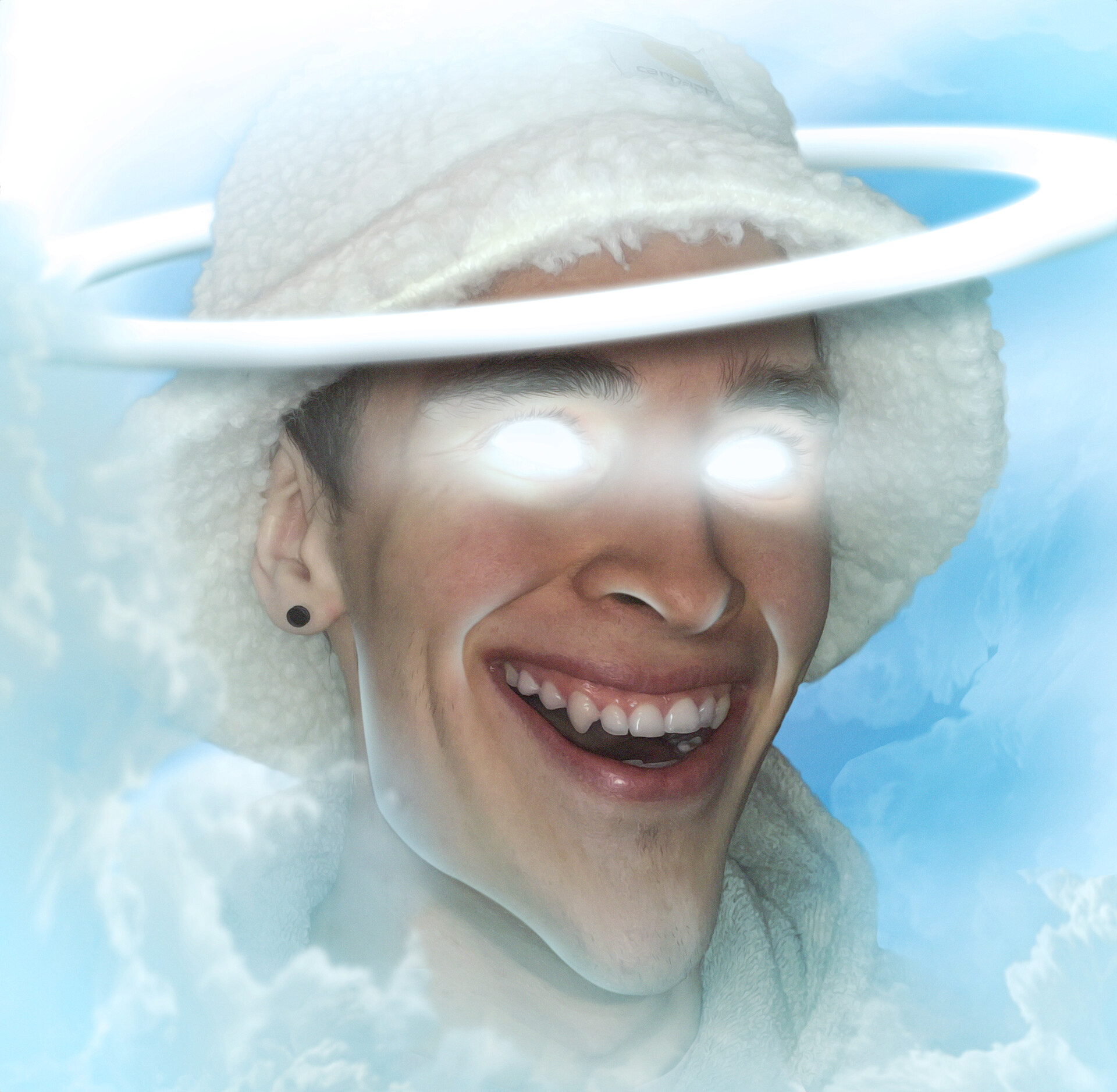 ArtStation - Bucket hat god