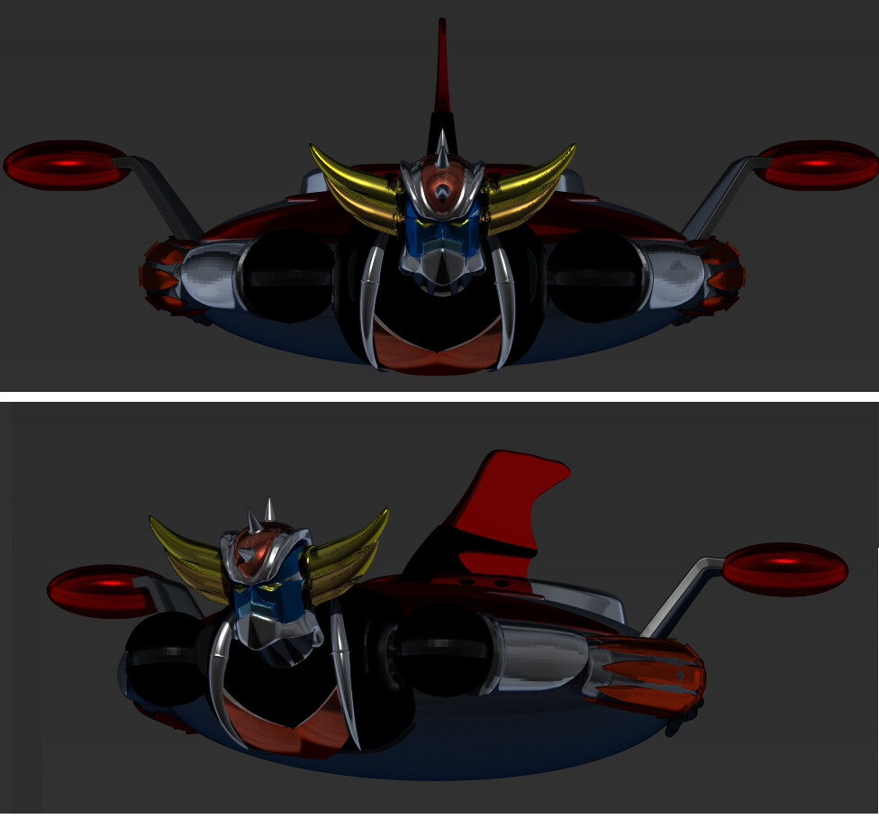 ArtStation - Grendizer - Very Early prototype (WIP)
