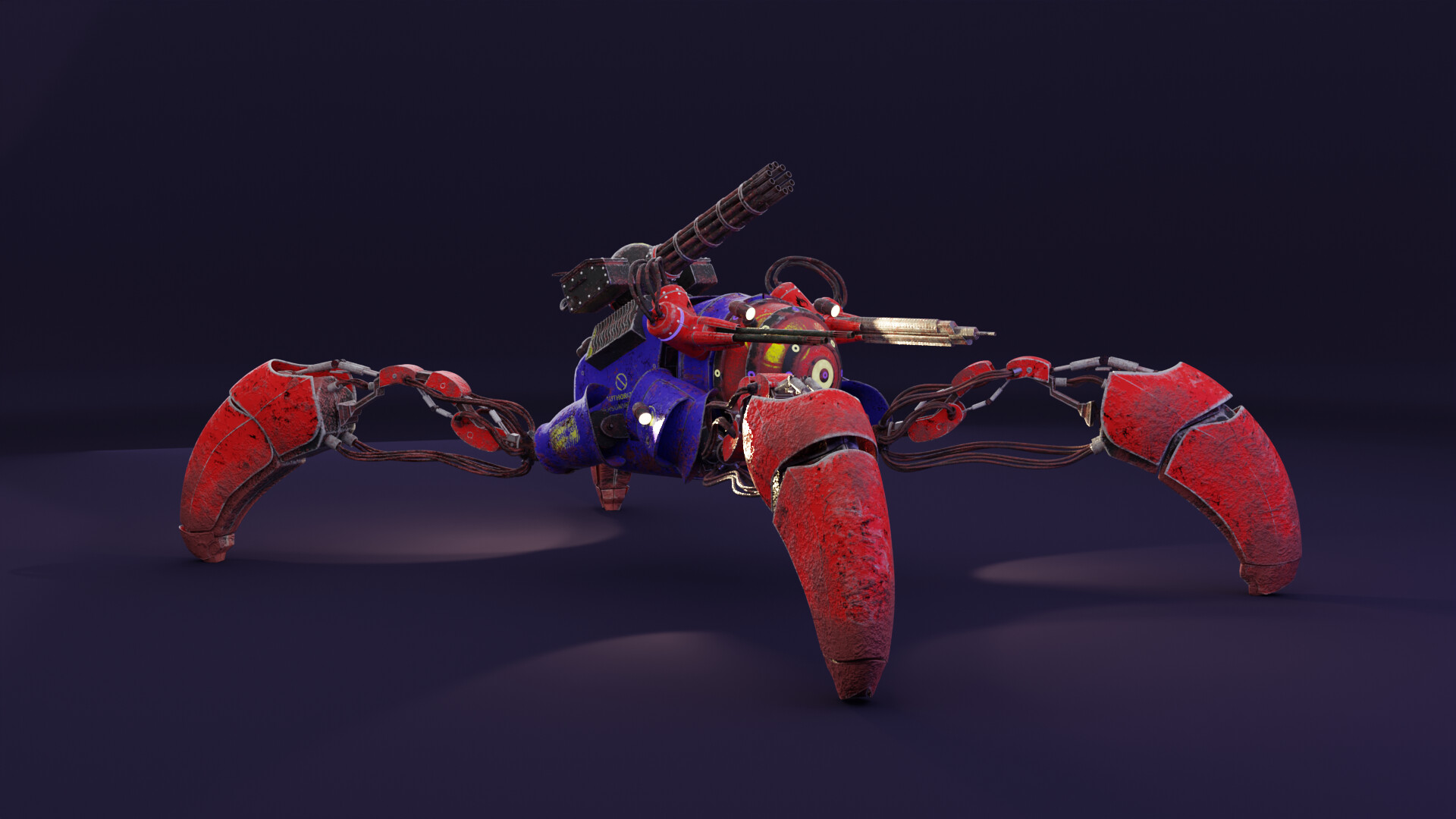 Miko Art - 4 Liimp Spider Robo Miko Art - 4 Liimp Spider Robo