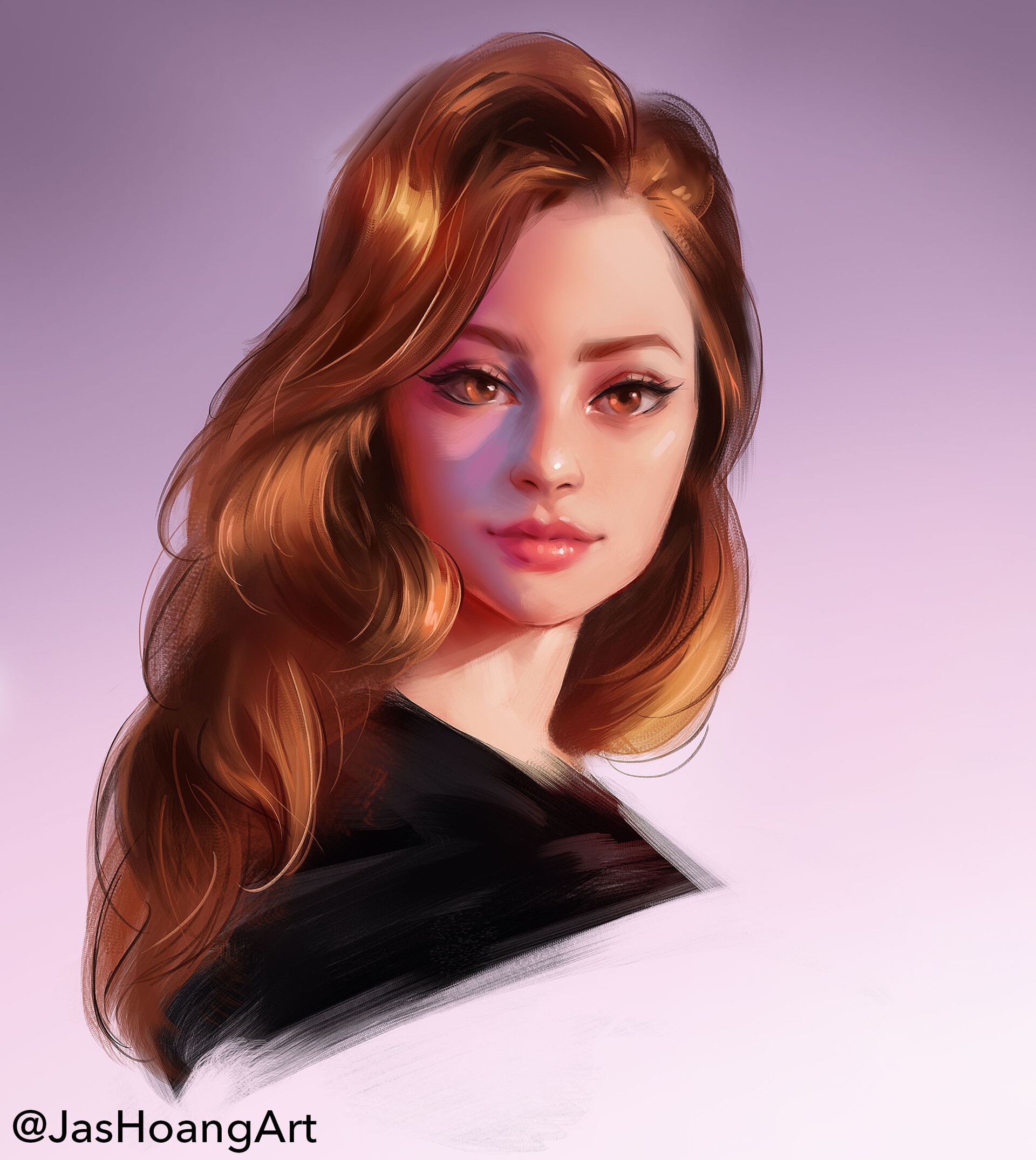 ArtStation - Stylized Portrait Practice.