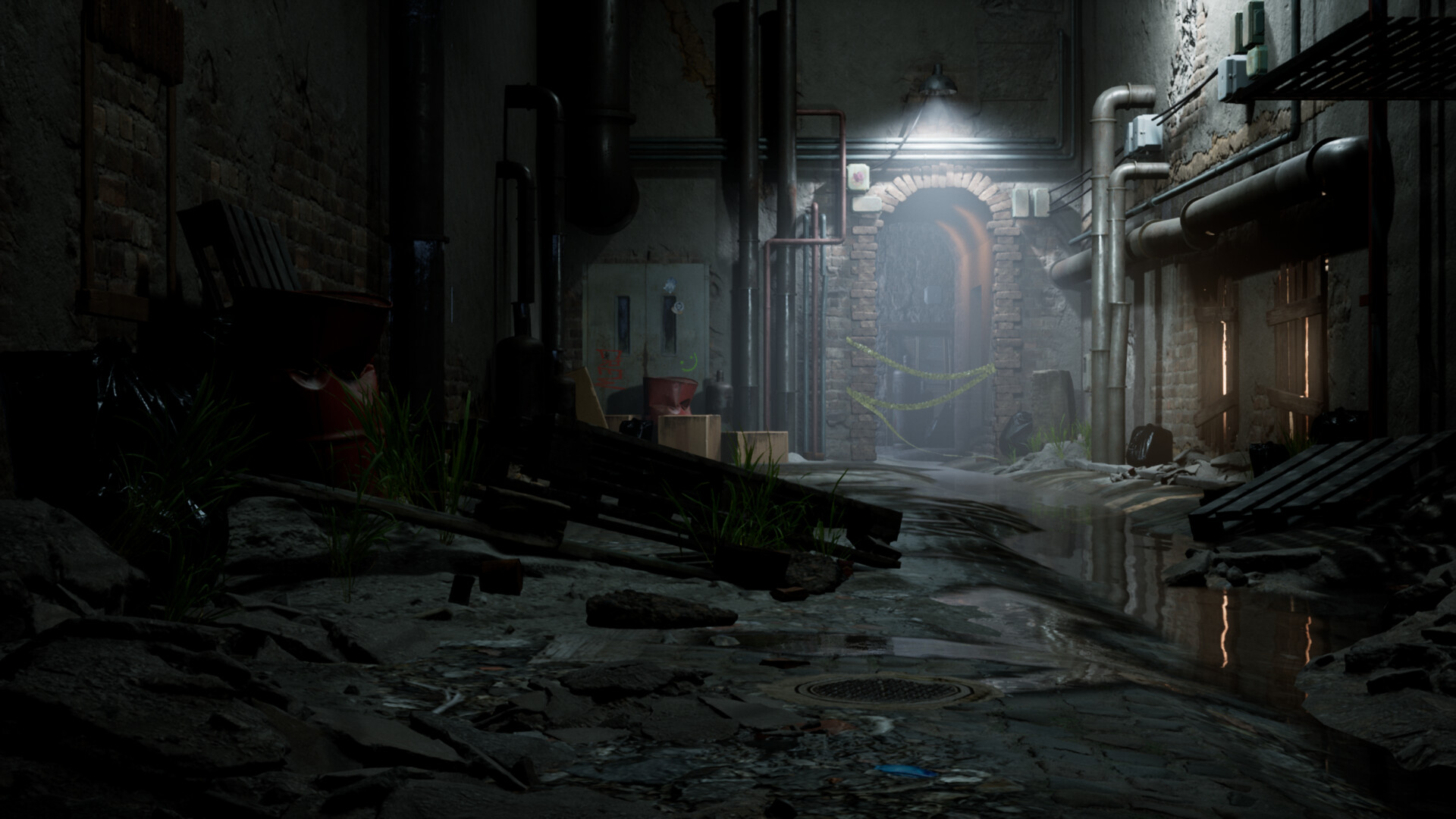 ArtStation - Alley scene W.I.P.