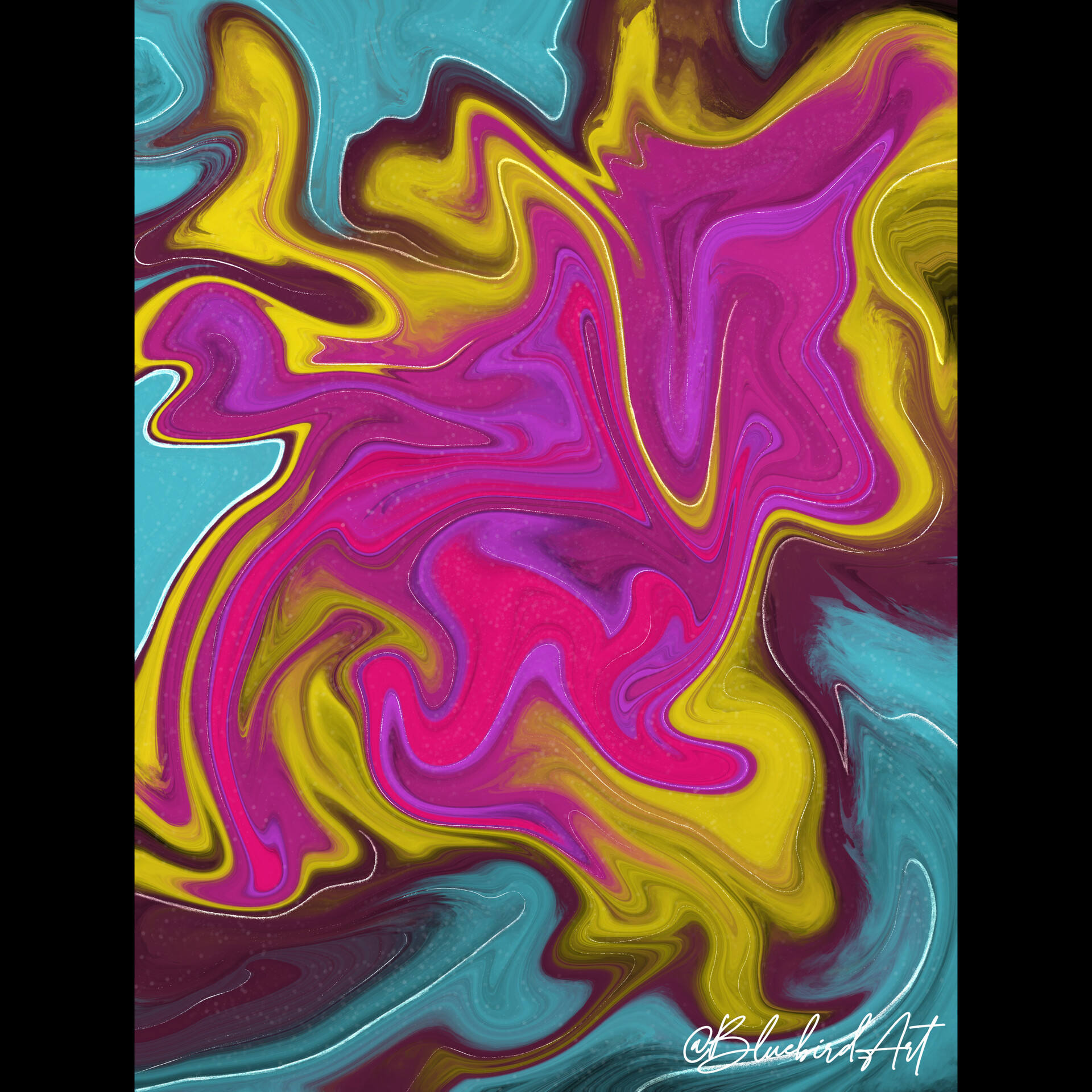 ArtStation - Digital fluid painting