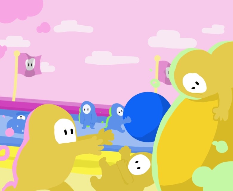 ArtStation - FALL guys