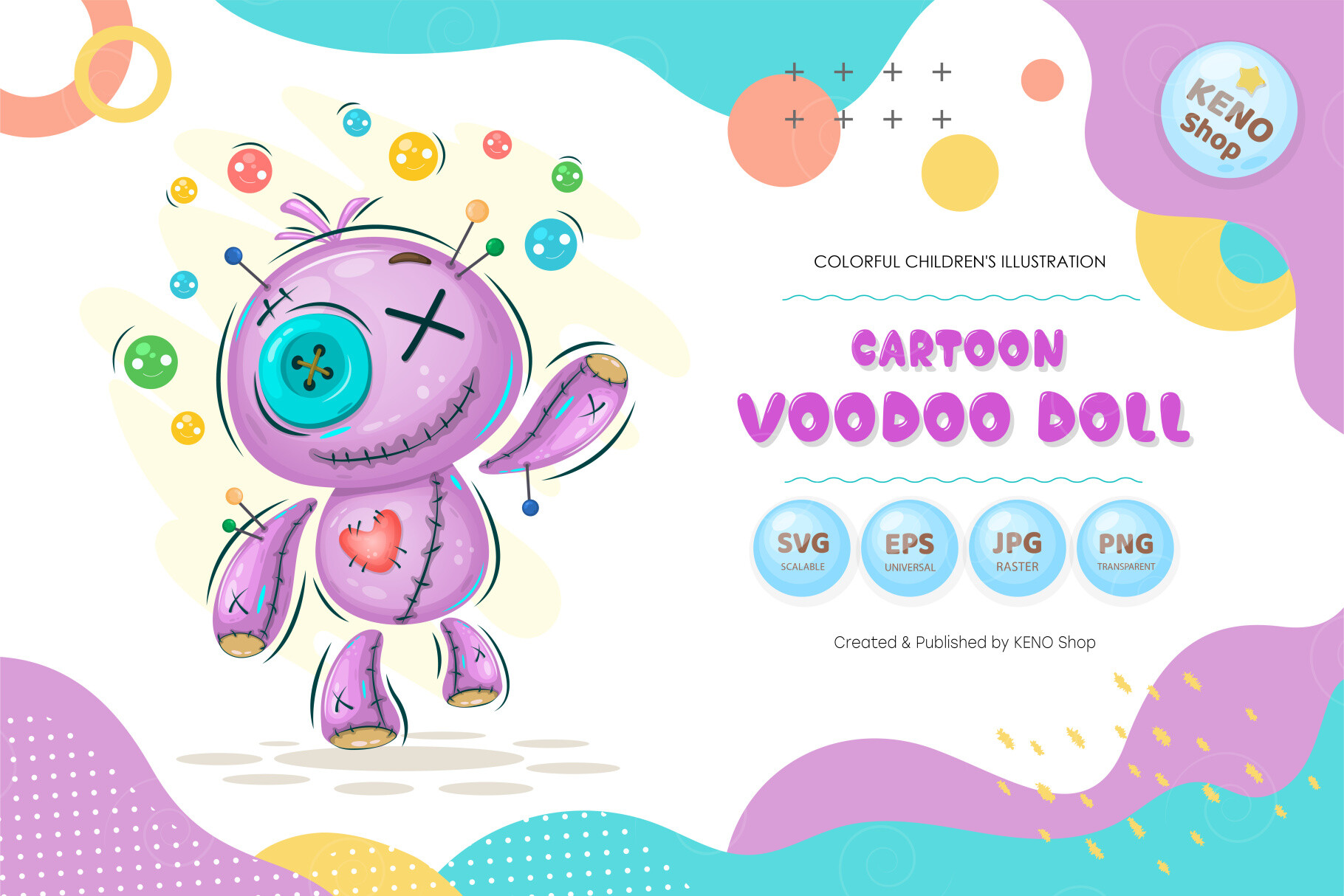Andrey KENO - Cartoon voodoo doll