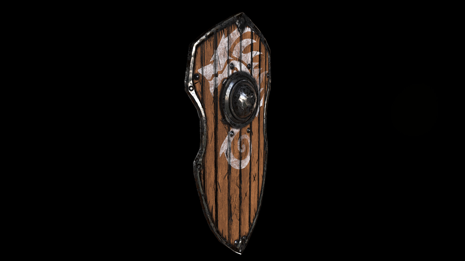 ArtStation - Medieval war shield