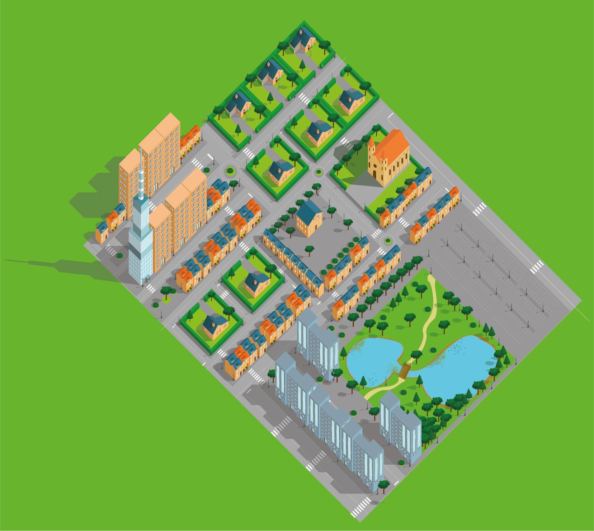 ArtStation - Plan de Ville