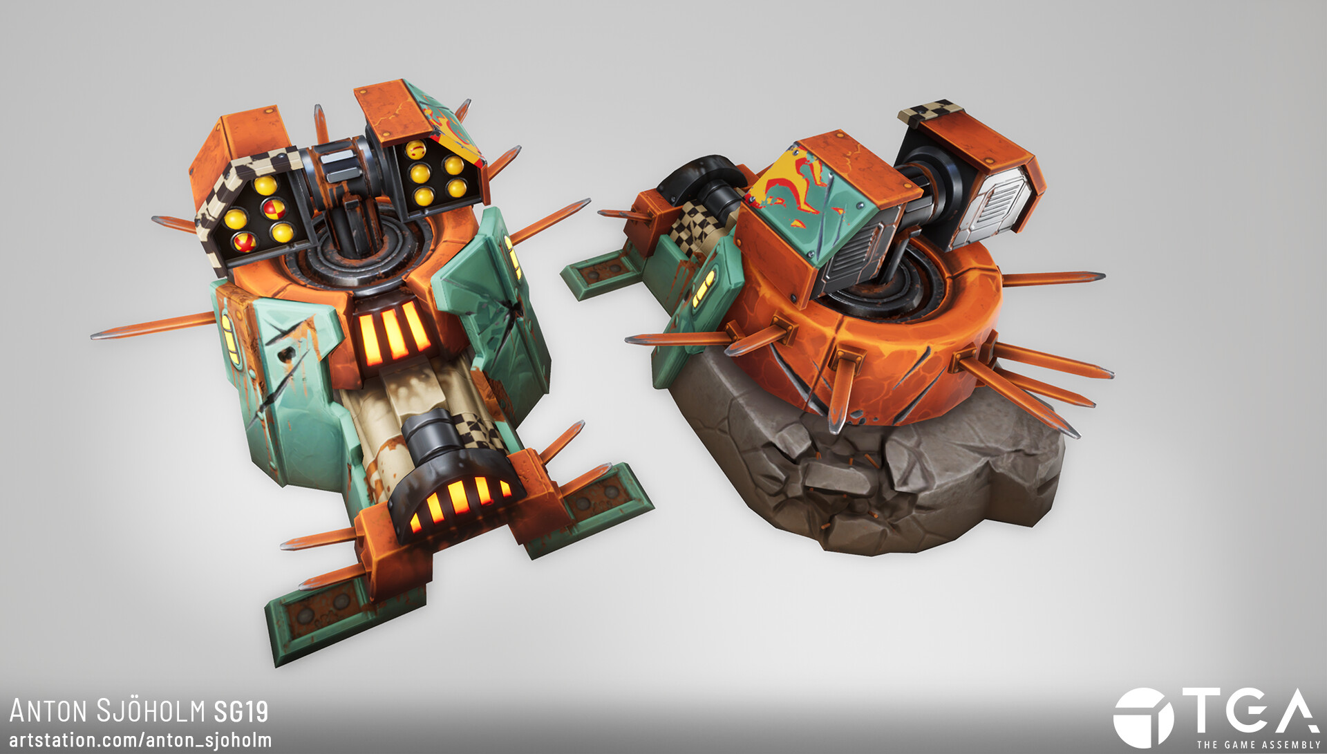 Anton Sjöholm - Stylized Bunker