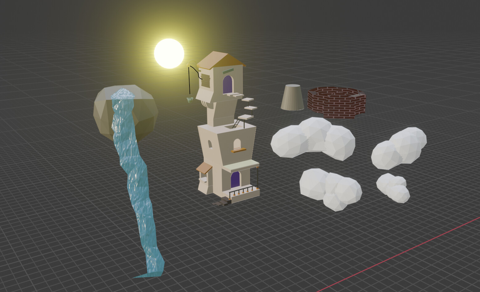 Max Curtiss - MI247 Project 2: Low-poly Environment - (Lorax Themed)