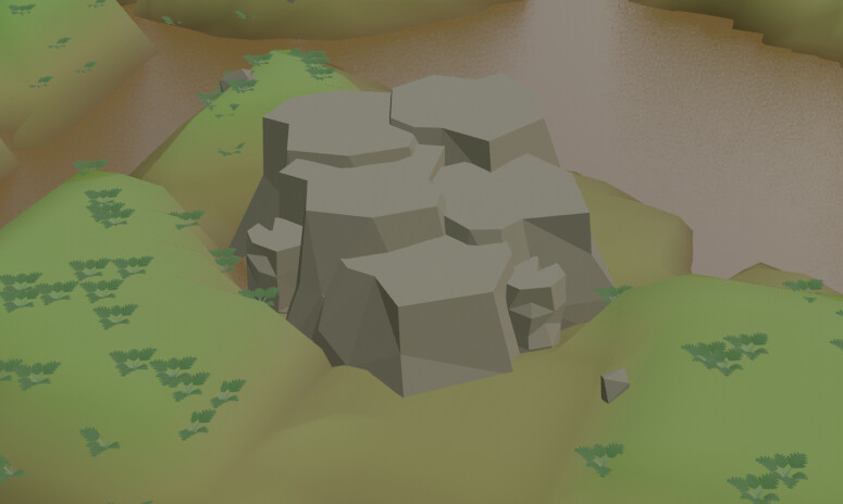 Christopher Antrim - Low-Poly Savannah Landscape