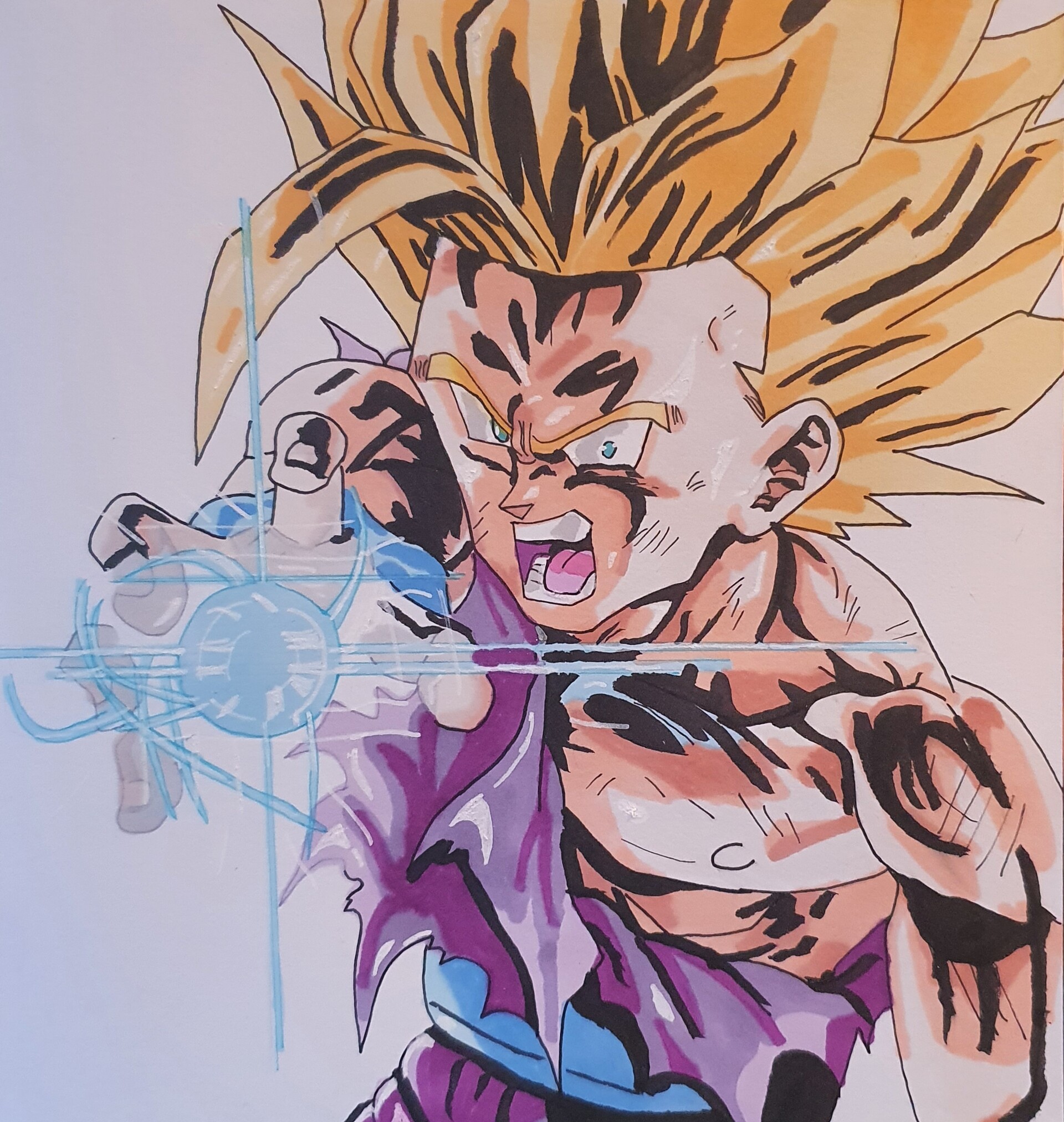 ArtStation - Gohan SS2