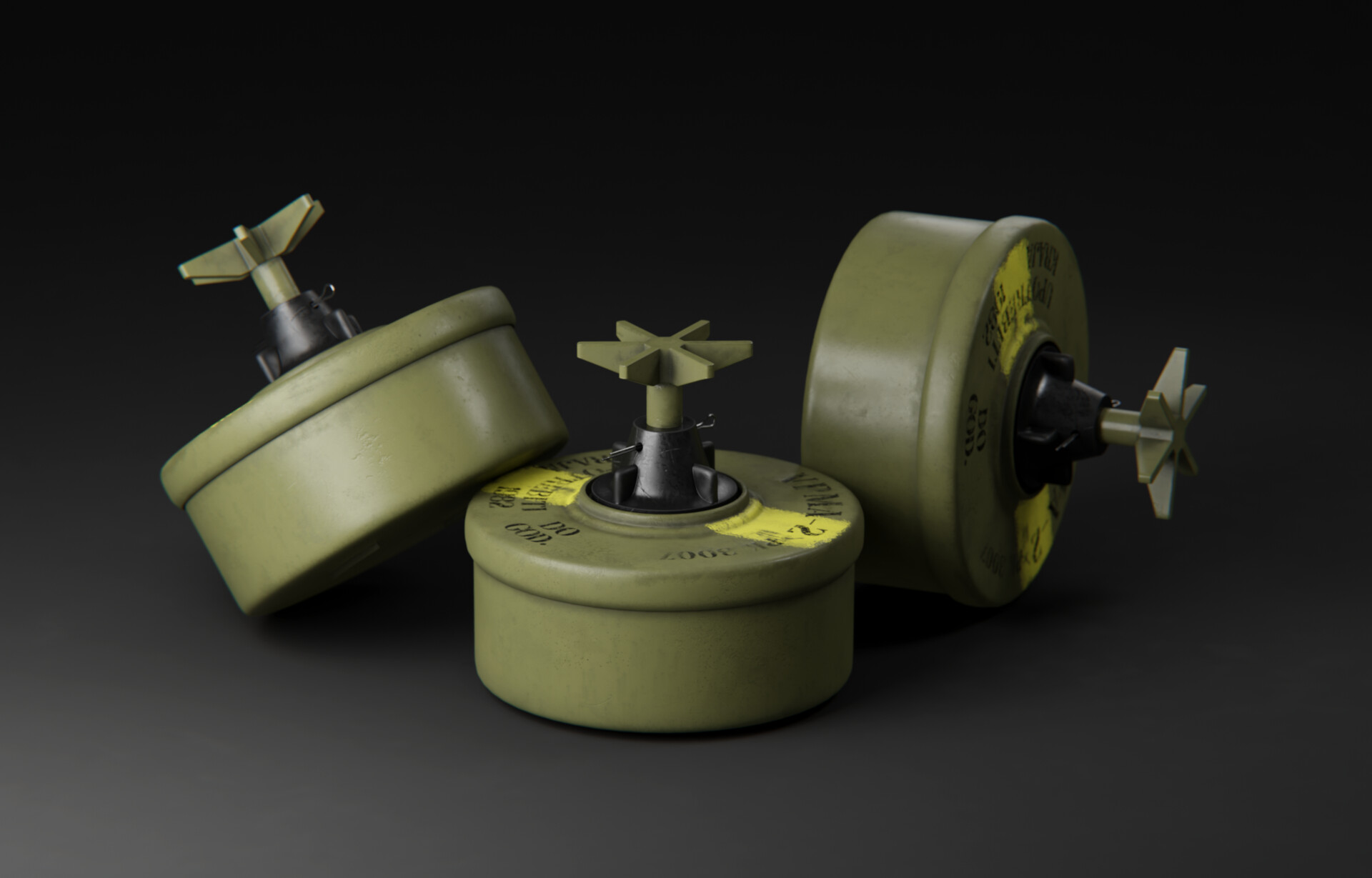 ArtStation - PMA-2 mine