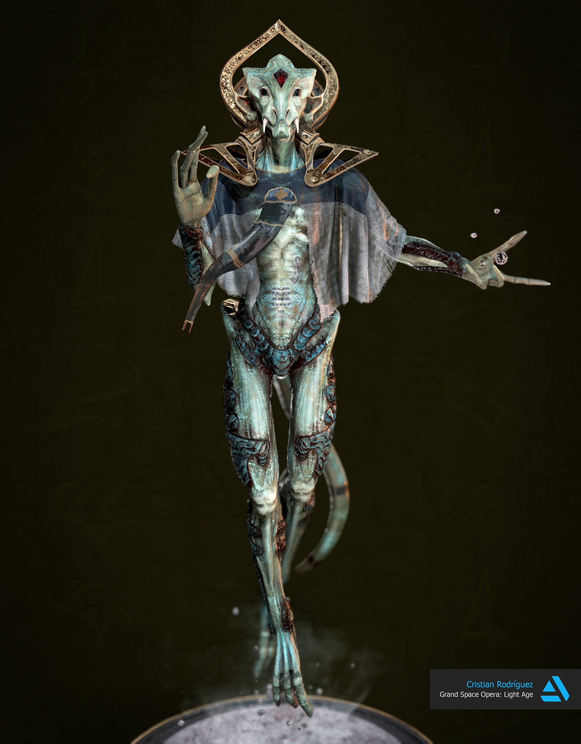 ArtStation - Alien deity