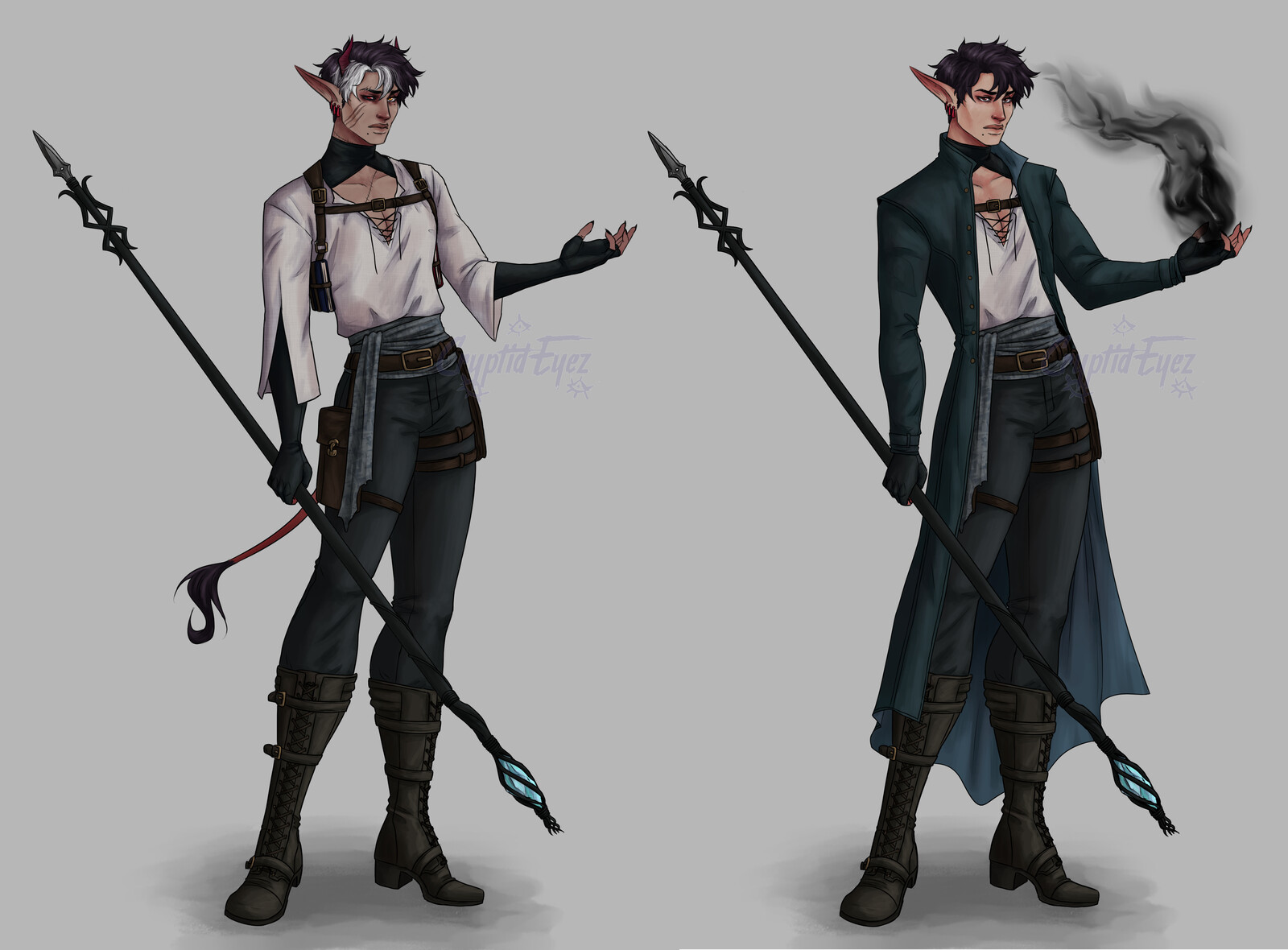 Adrian Holguin - DnD OC: Apollyon Raethran