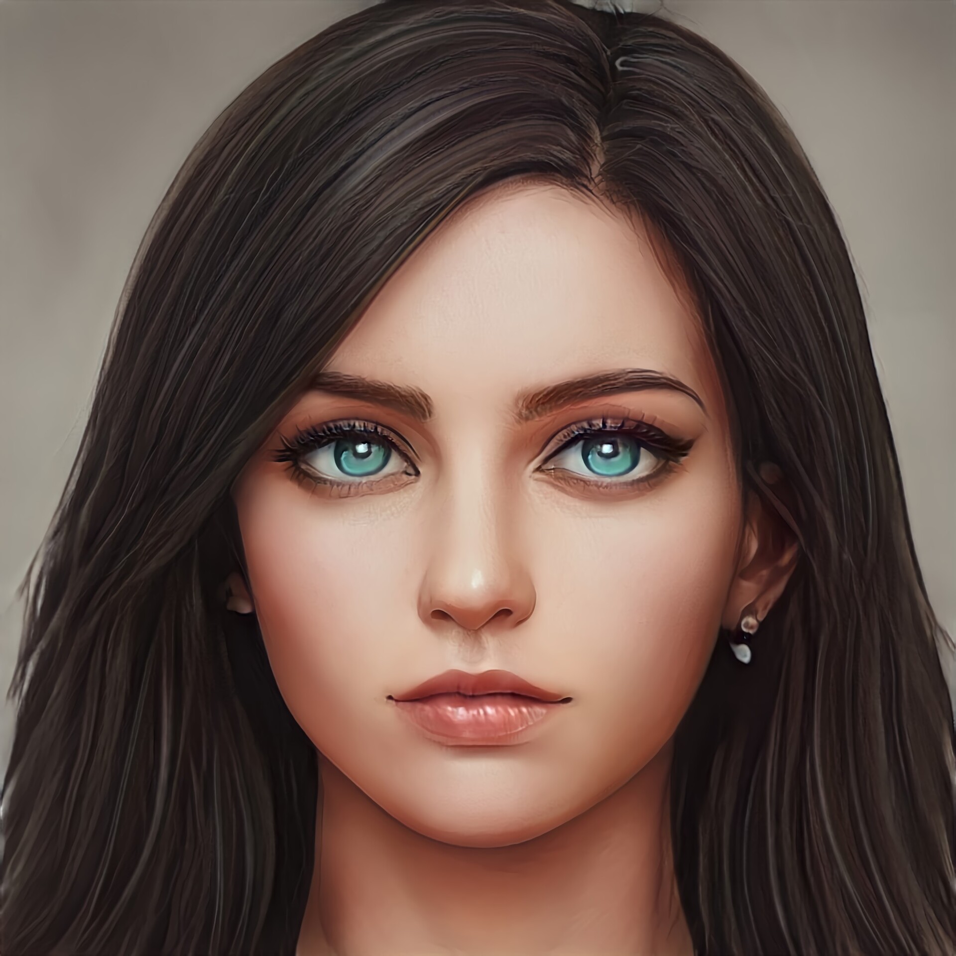 Zcnai Powered - Nicole work in progress Artbreed/A.I powered artwork of character by Alberto Hupsel