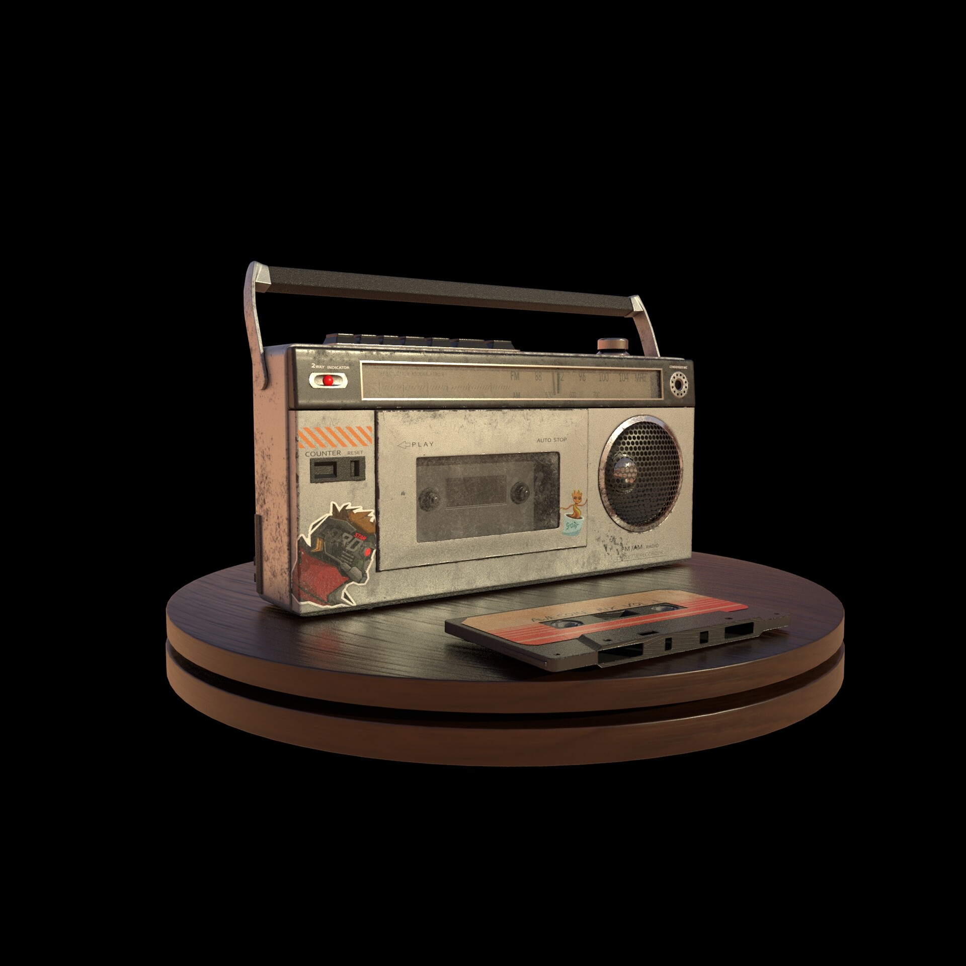 ArtStation - Radio Vintage