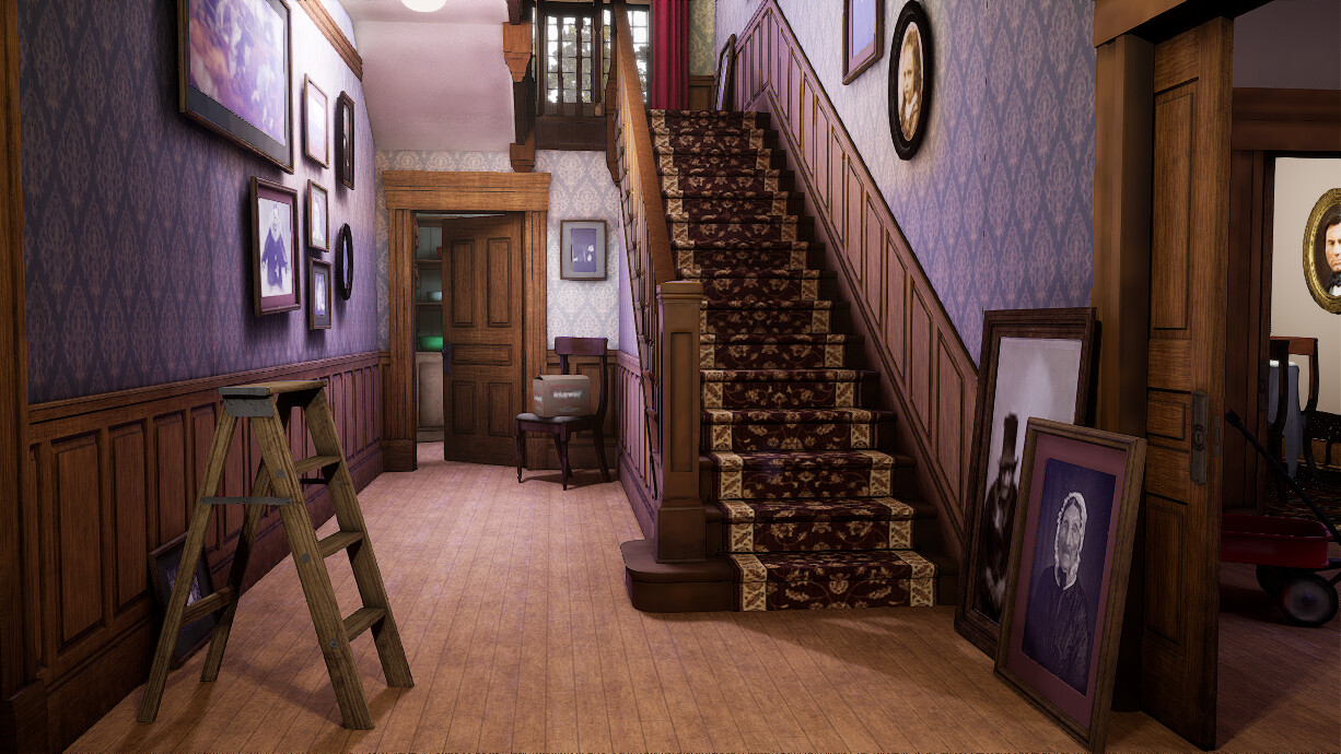 Stu Rose - Mansion created in Unreal