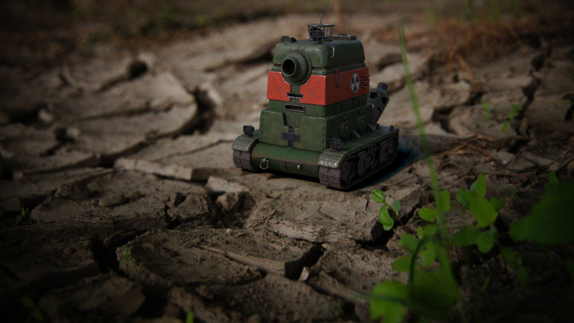 ArtStation - Stylized Tank