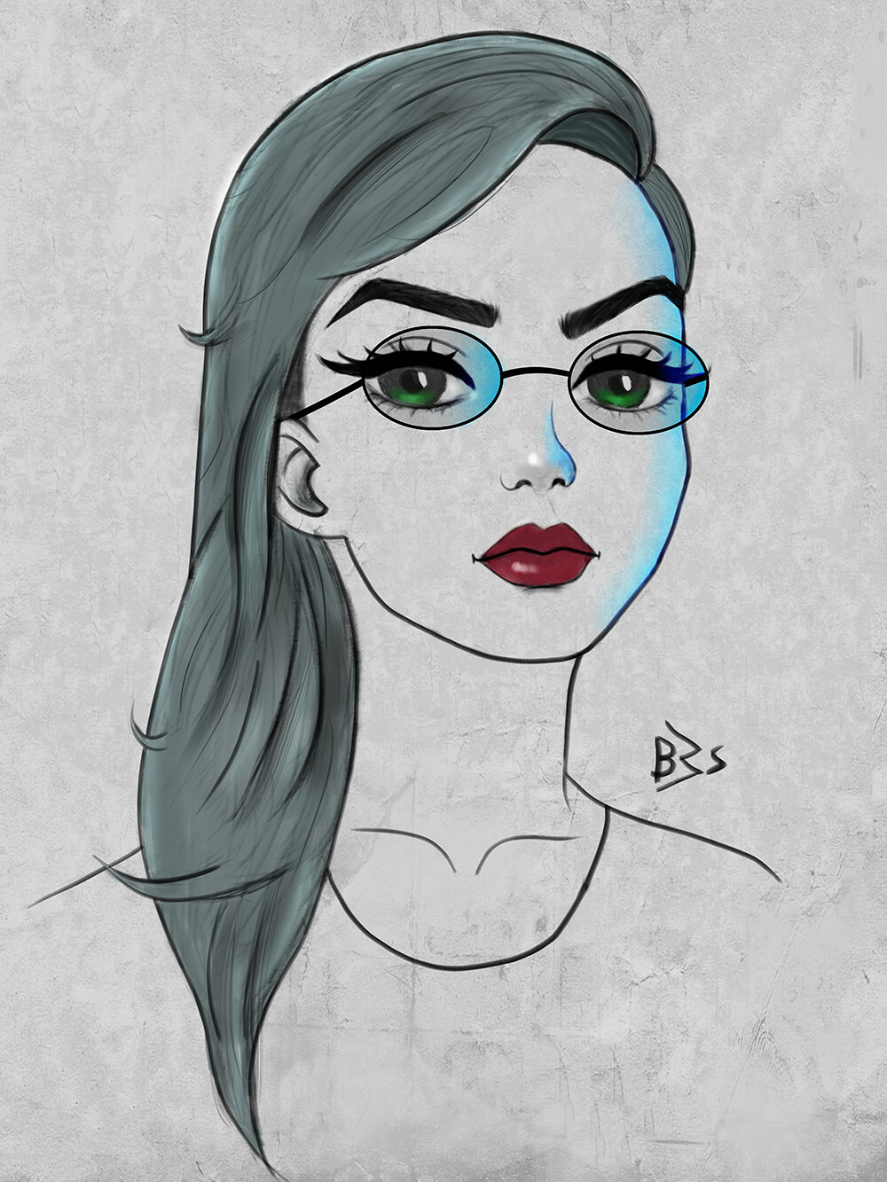 ArtStation - Blue Paper