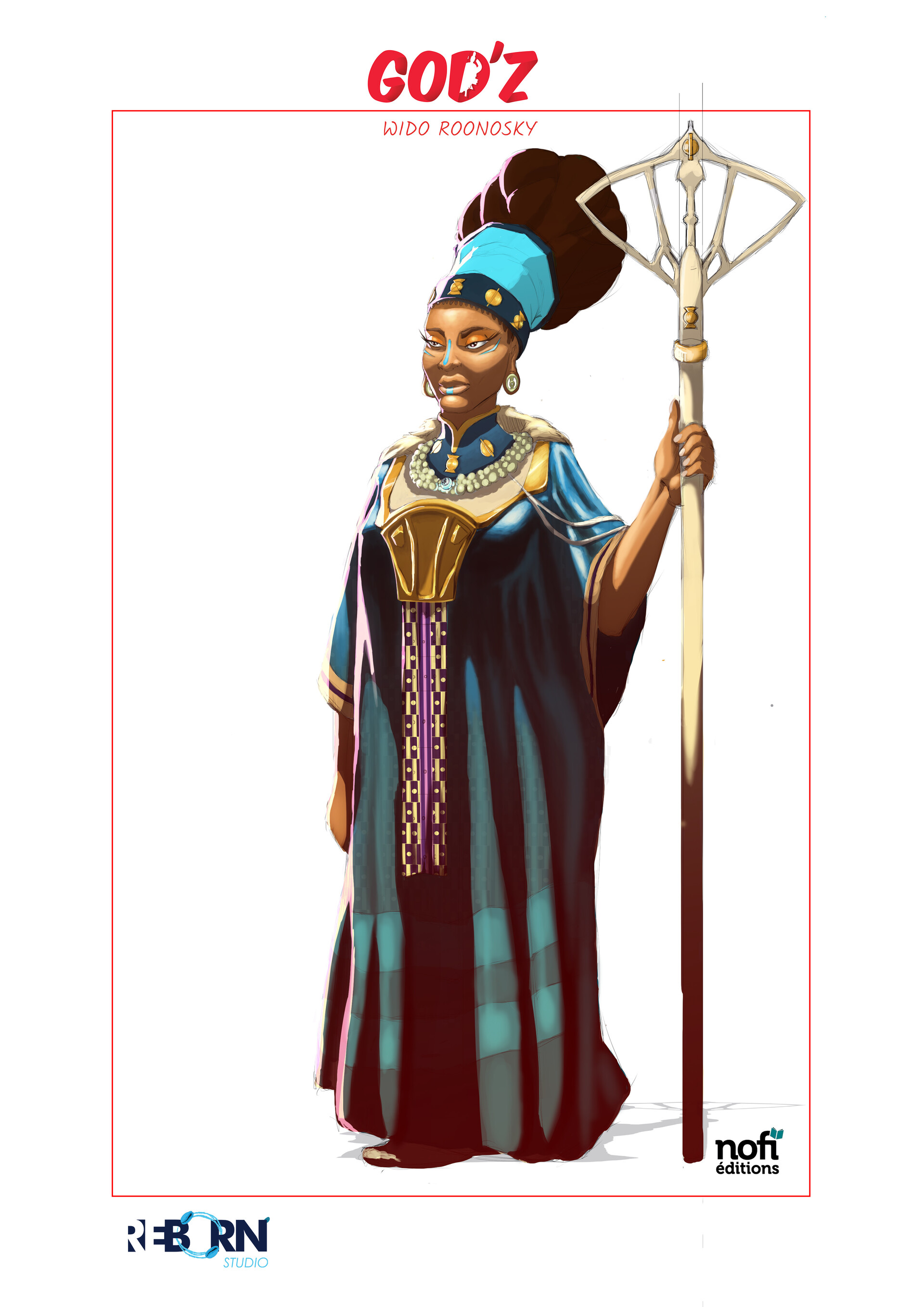 ArtStation - Queen Pokou