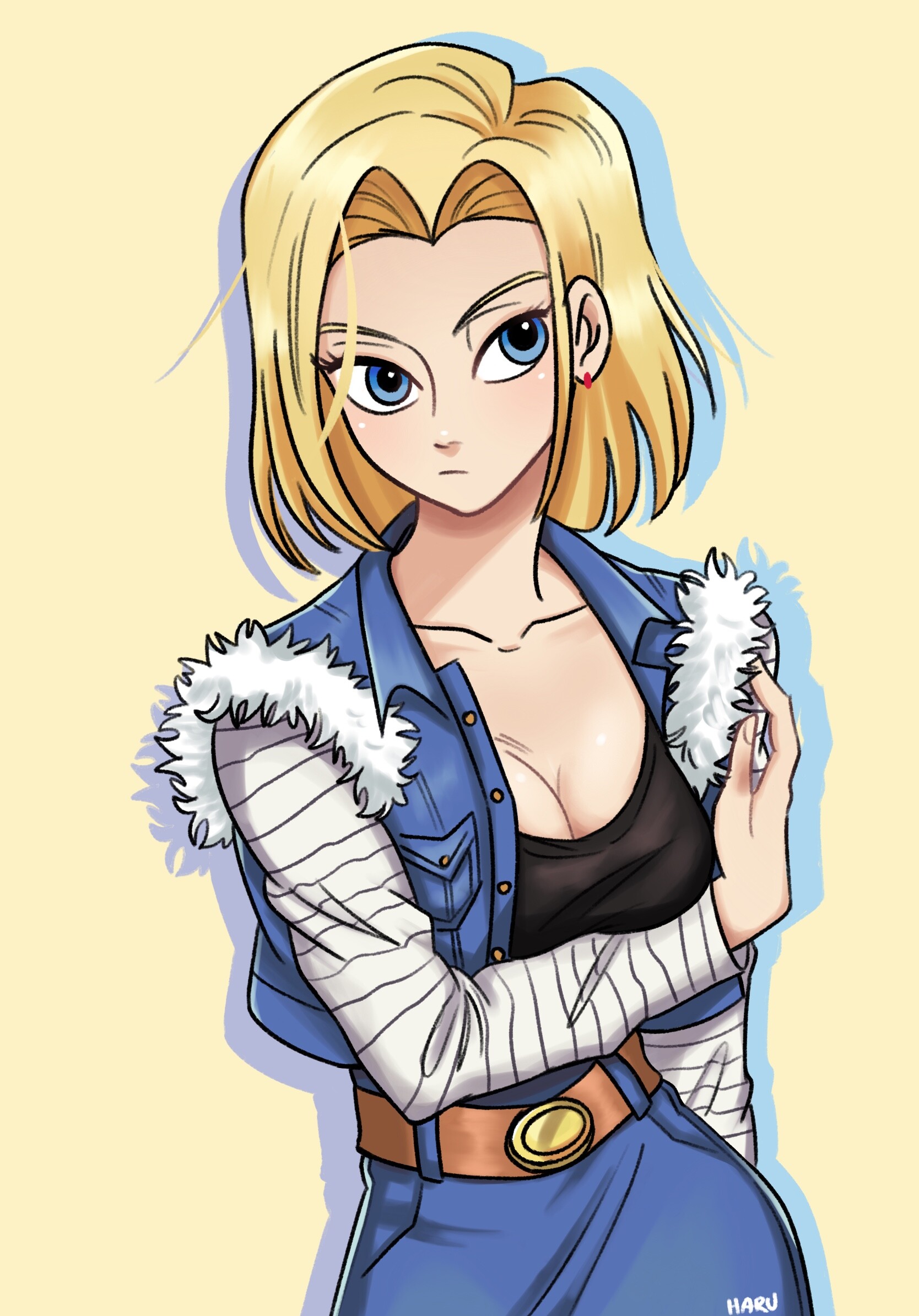 ArtStation - Android 18
