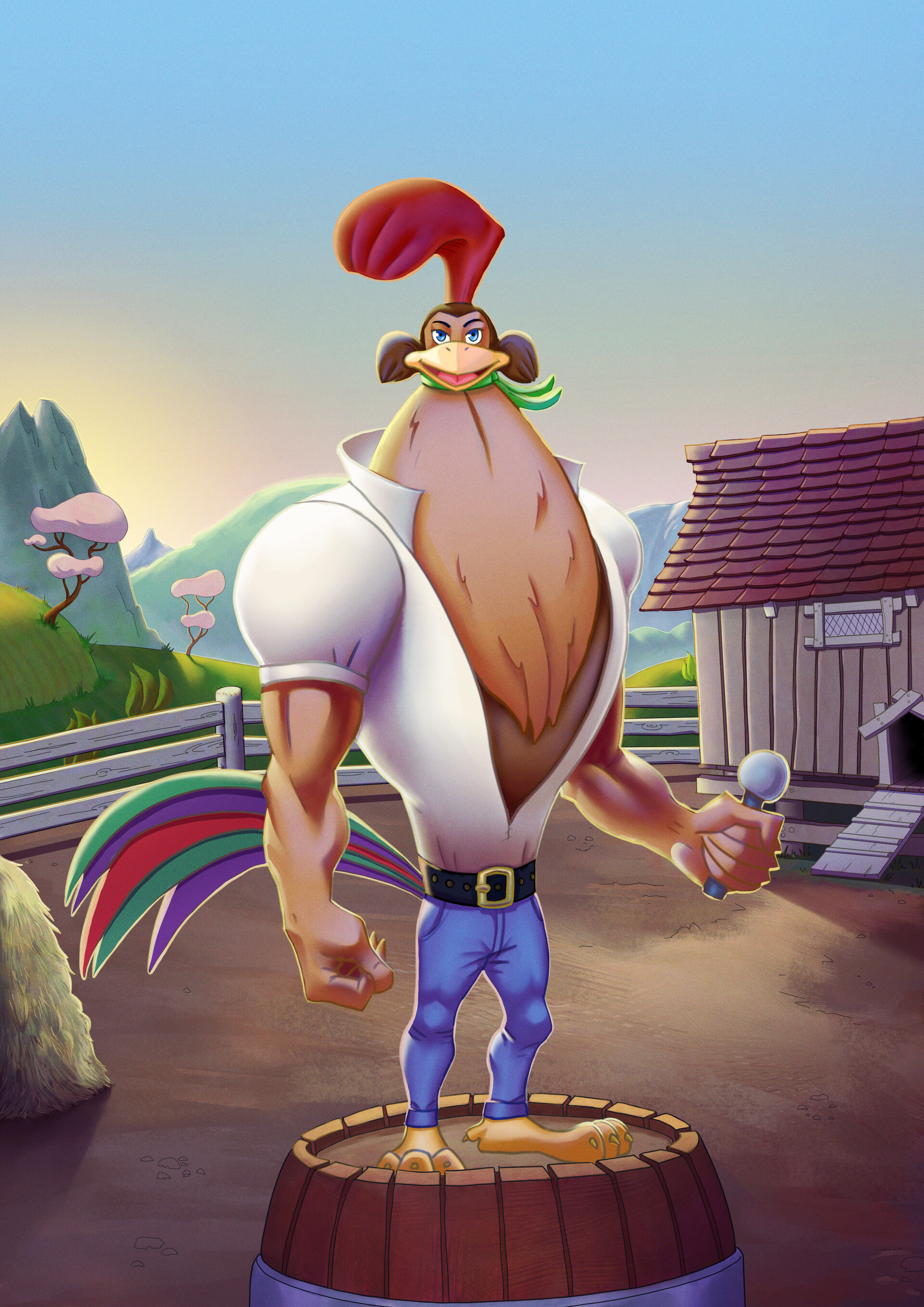 ArtStation - Fan-art Rock o Rico #1