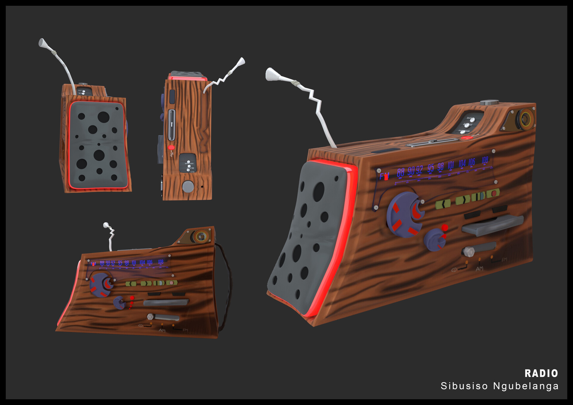 ArtStation - Radio Design