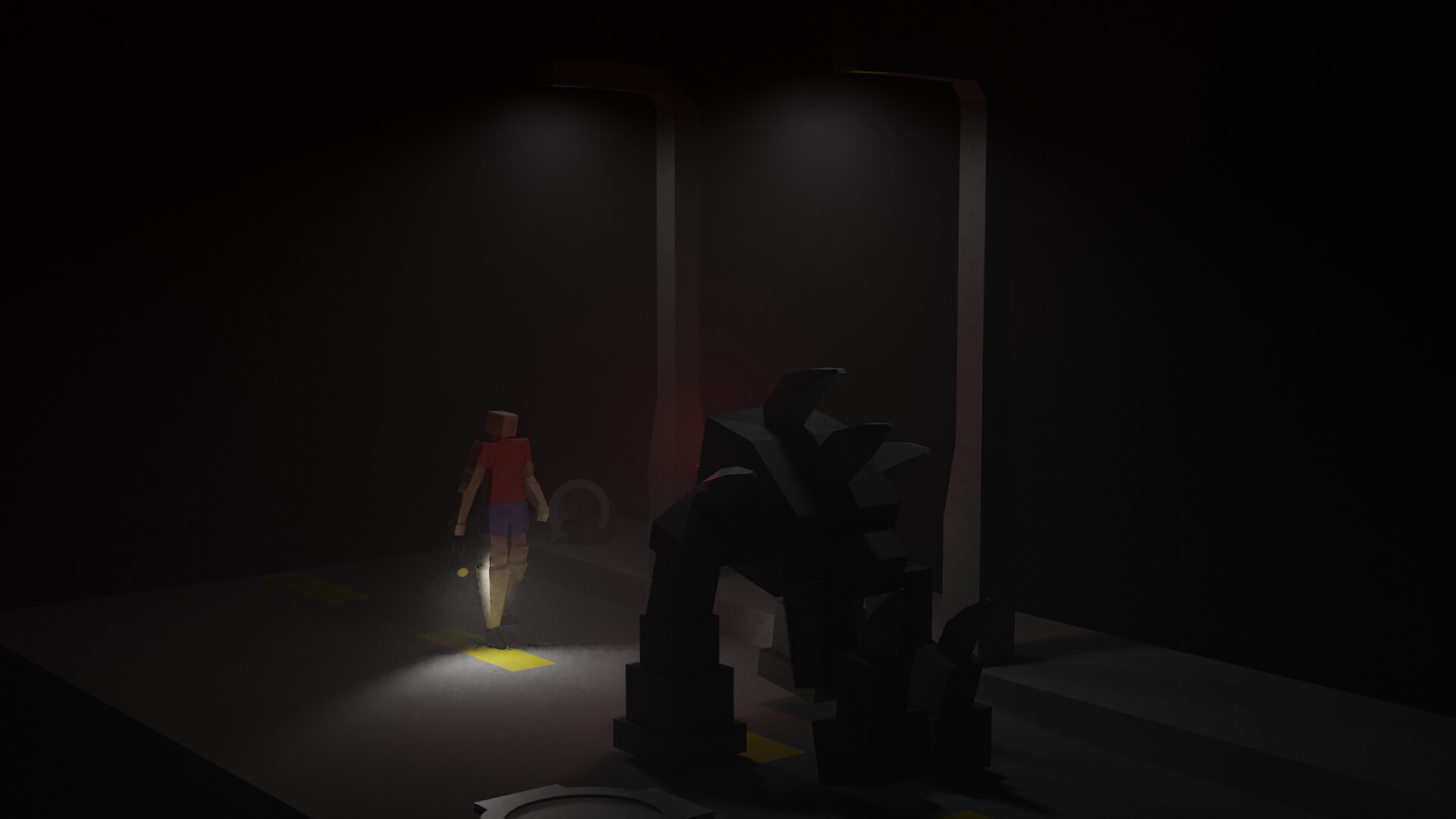 ArtStation - Monster in the city...