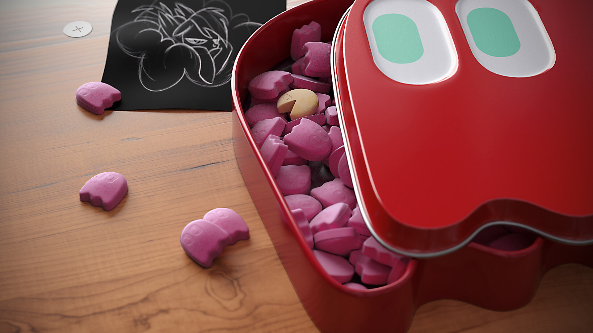 ArtStation - Pac-Man Candy