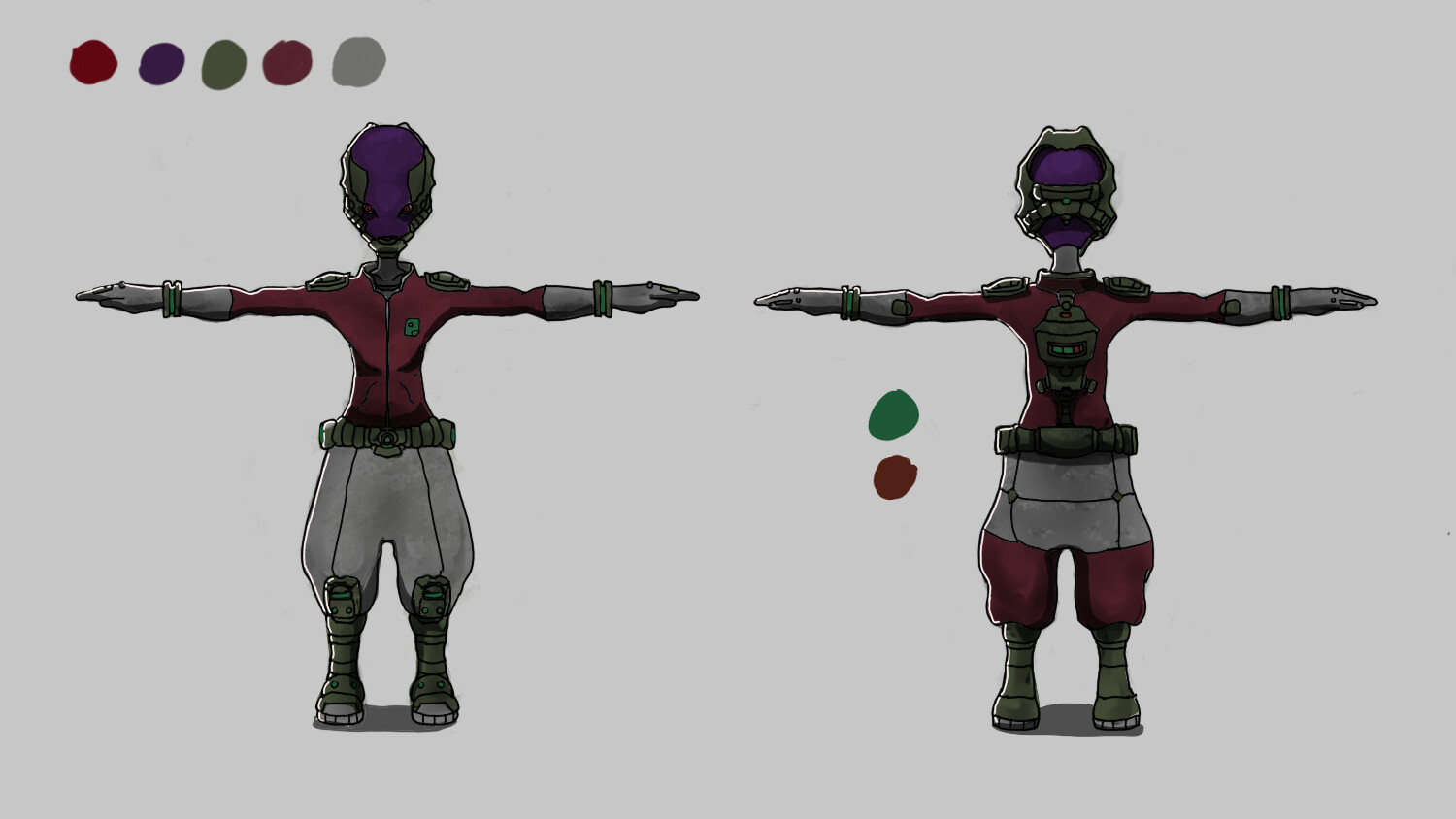 ArtStation - Alien Trooper