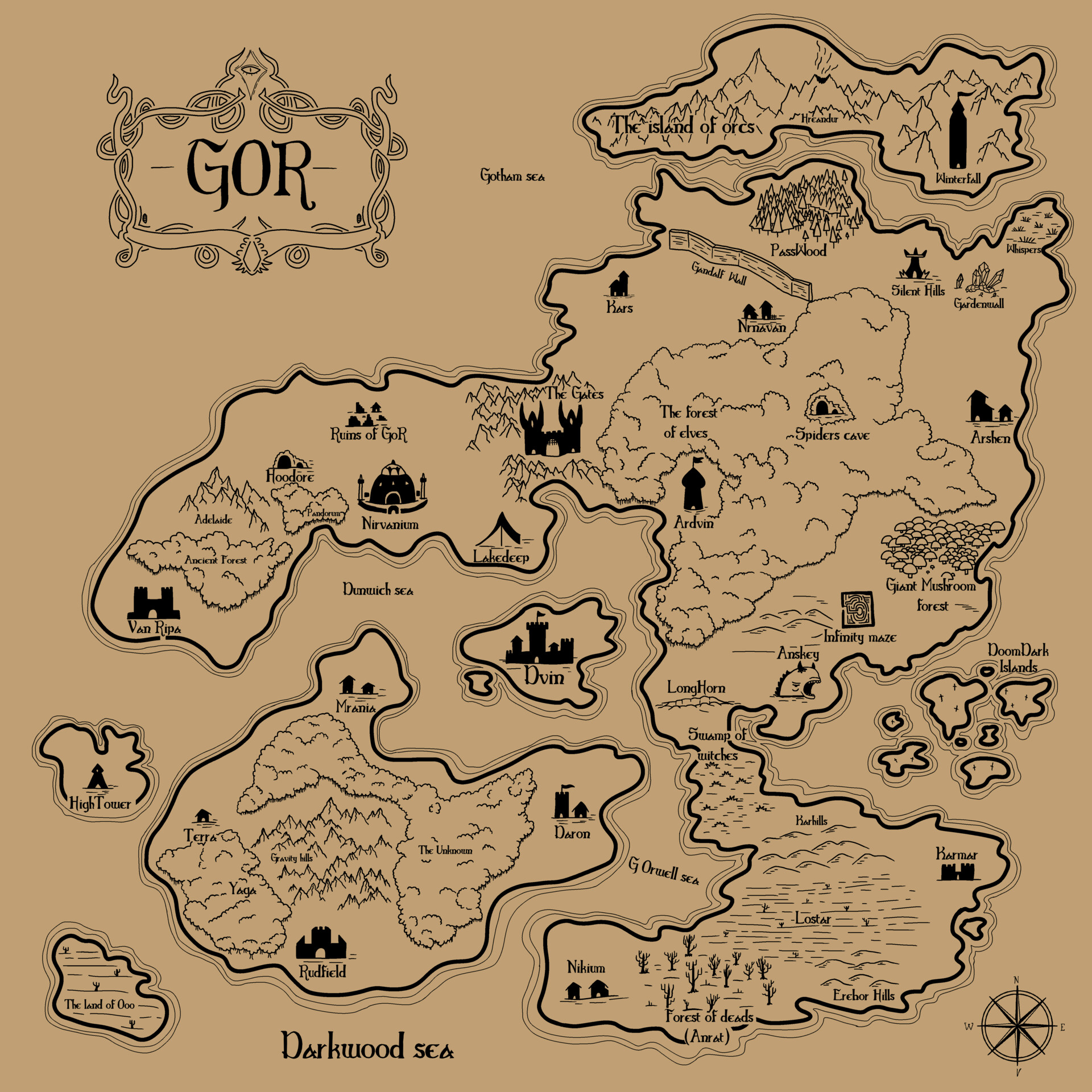 ArtStation - Lost ruins