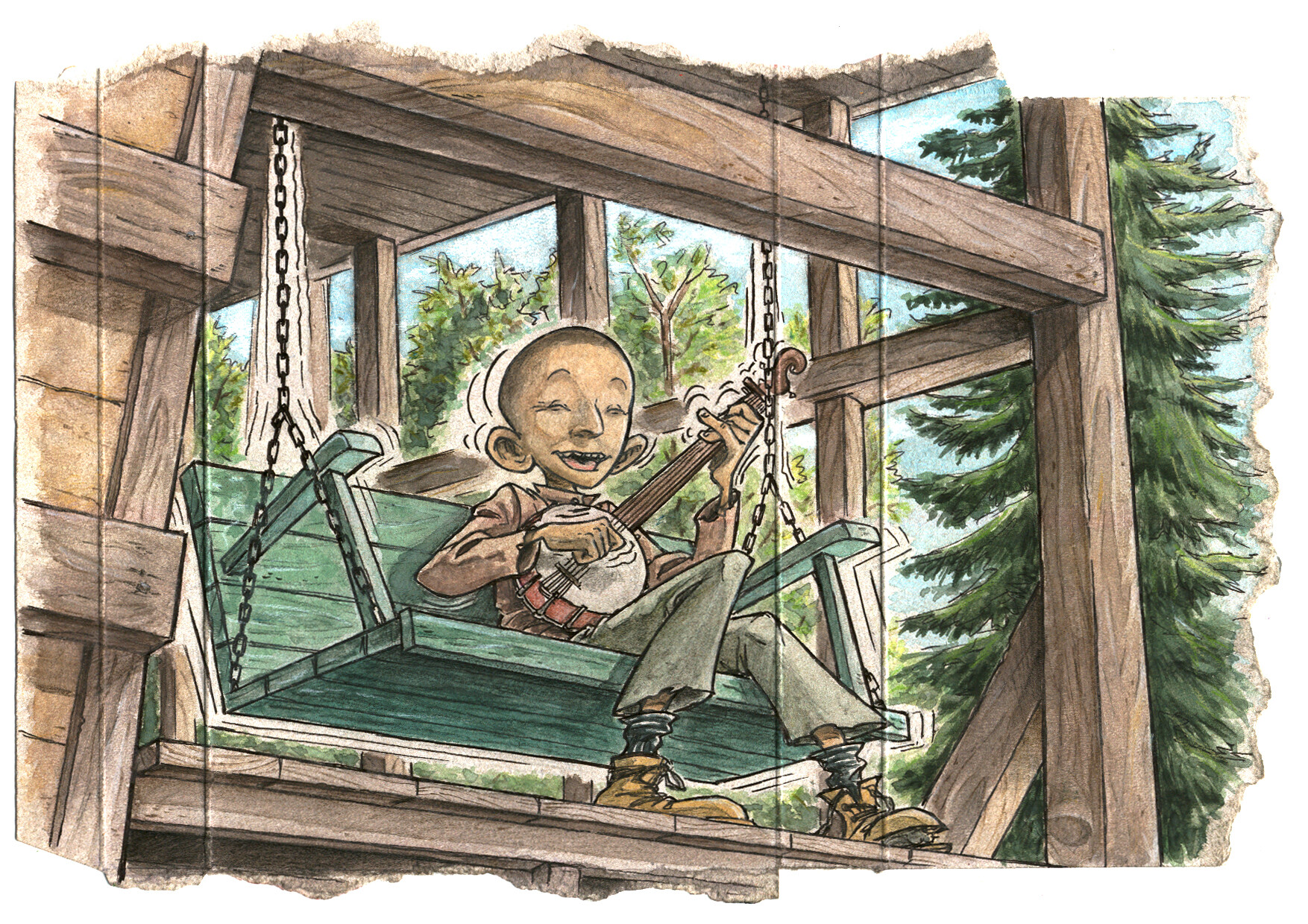 ArtStation - Dueling Banjos