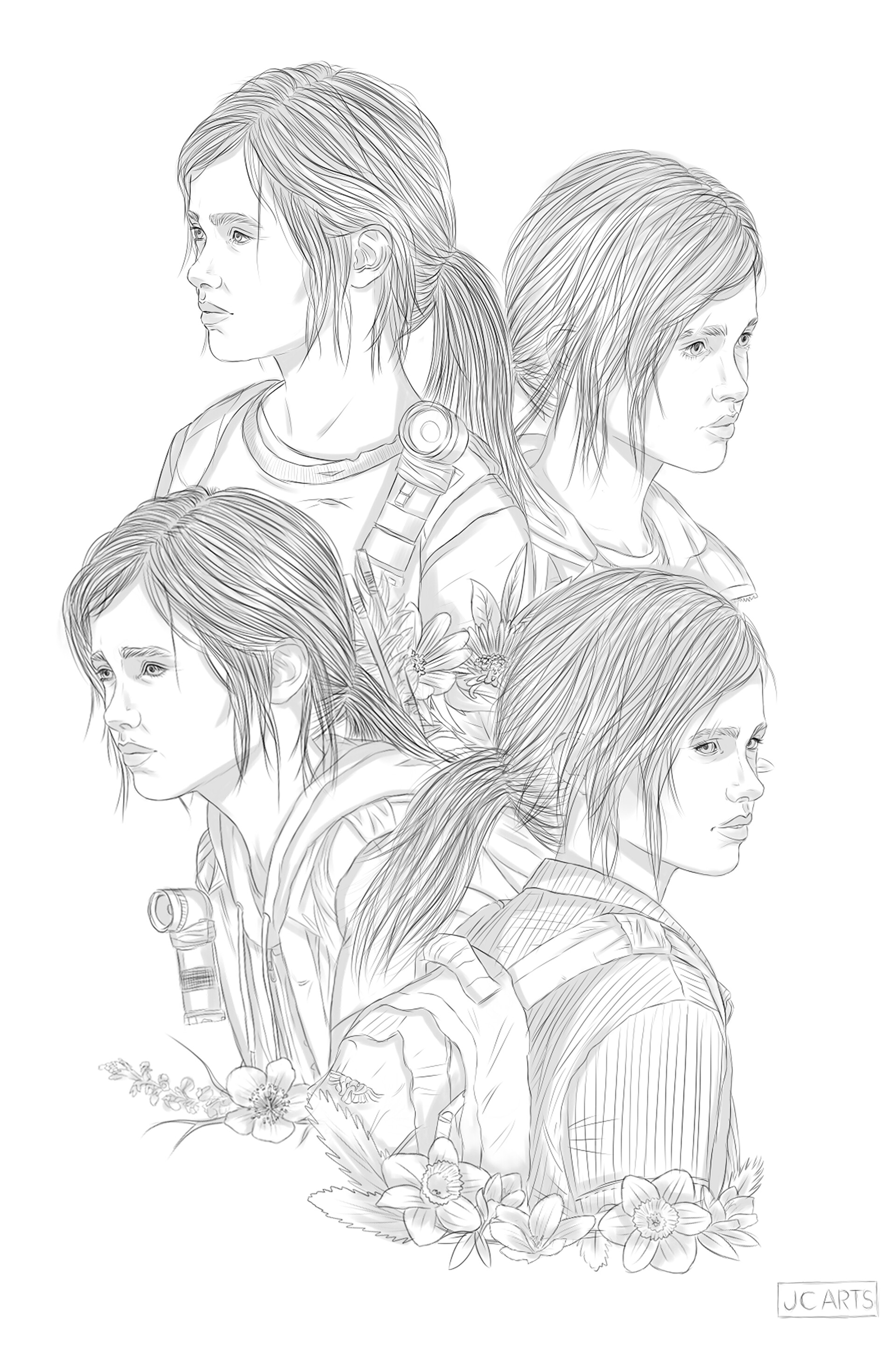 Hunger Games Character Coloring Pages