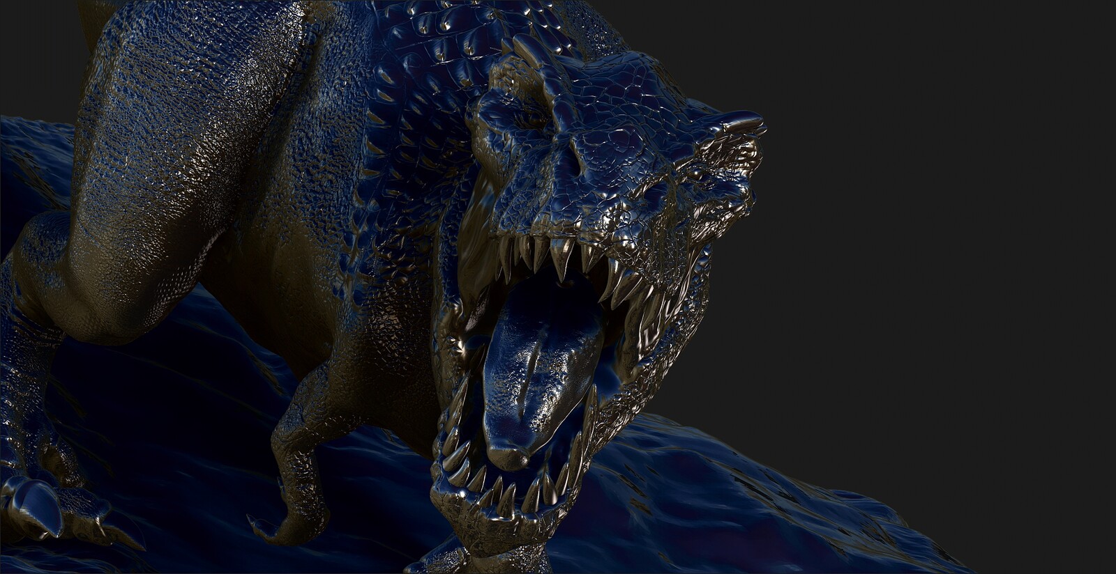 Sid Taylor - Red Mutant T-Rex