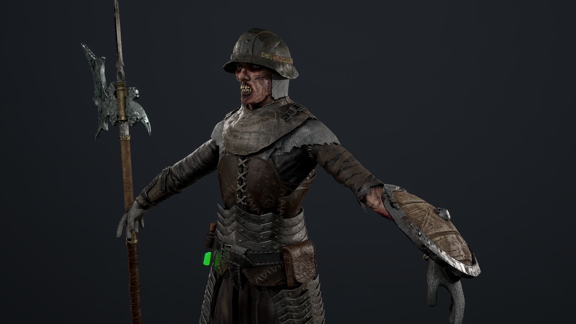 Aizen Harribel - Zombie Spearman