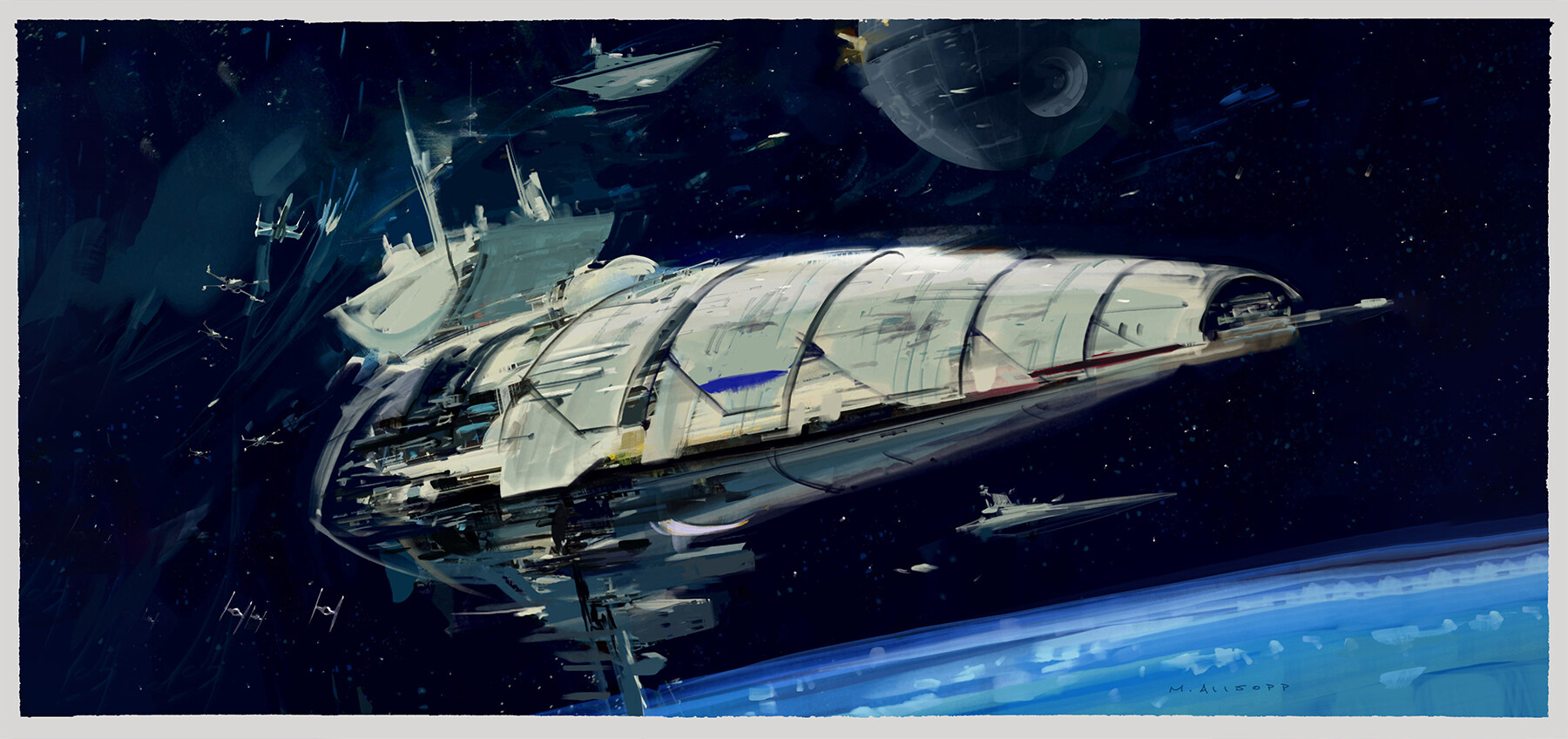 Matt Allsopp - Rogue One - The Profundity Concept Sketches