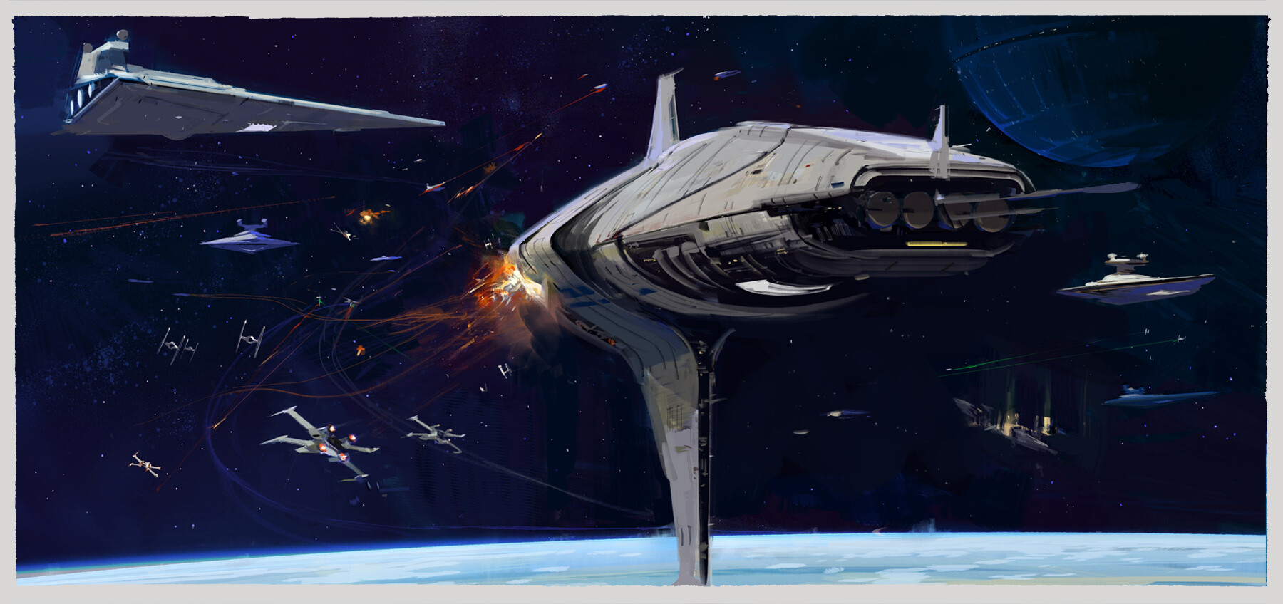 Matt Allsopp - Rogue One - The Profundity Concept Sketches