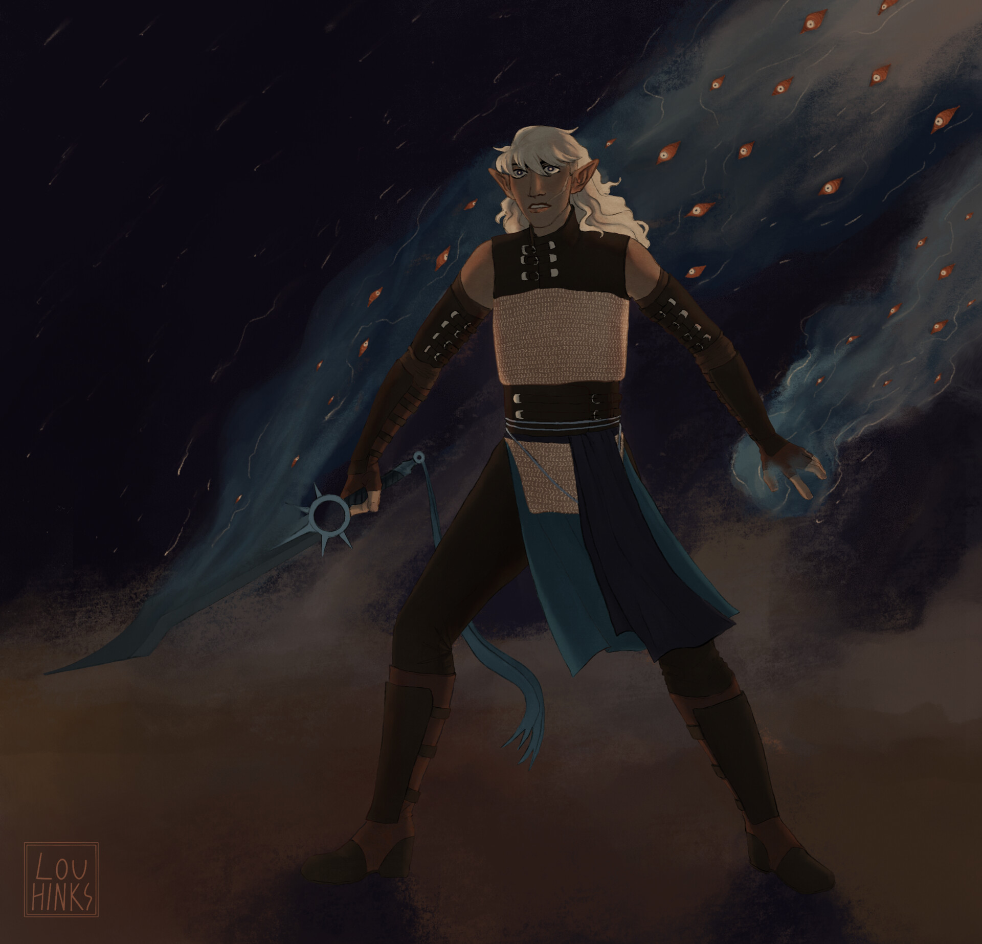 ArtStation - Hexblade Warlock