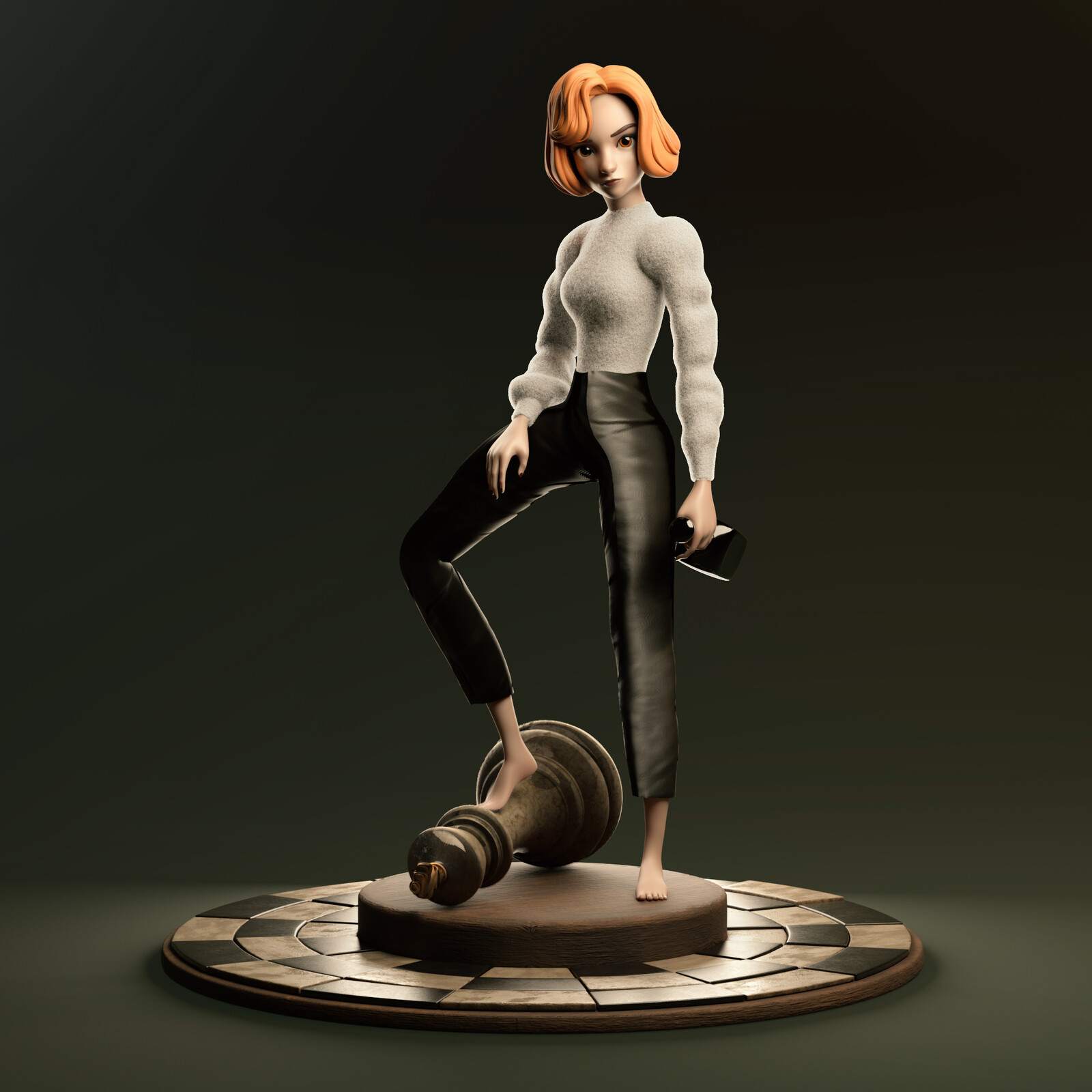 Sofia Rossi - Beth Harmon • The Queen's Gambit