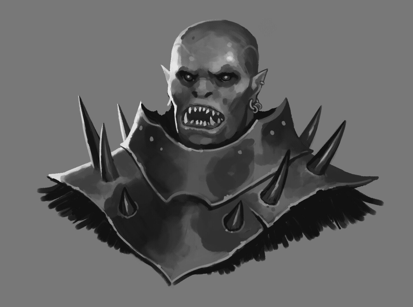 ArtStation - orc captain