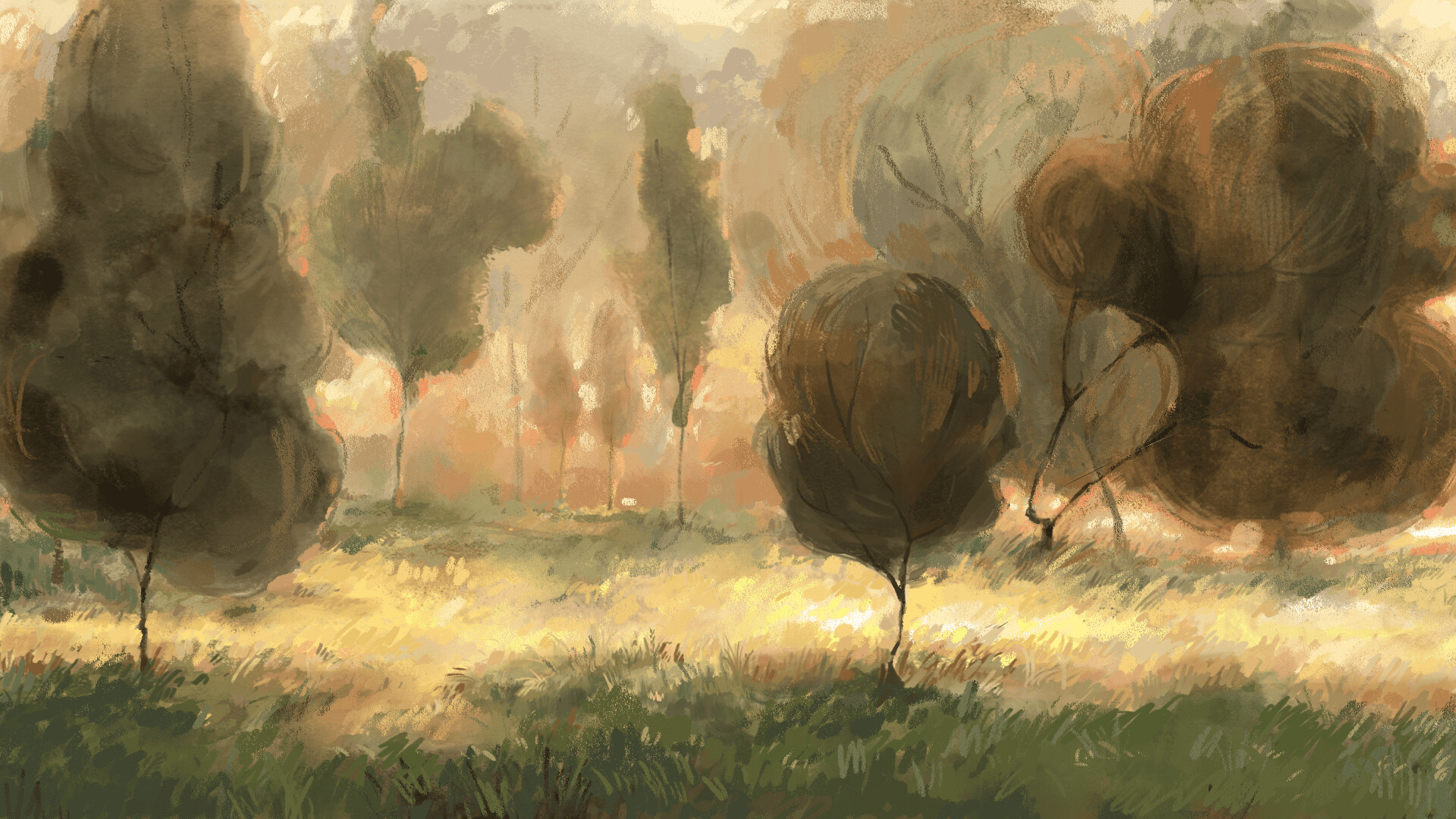 ArtStation - Background for animation