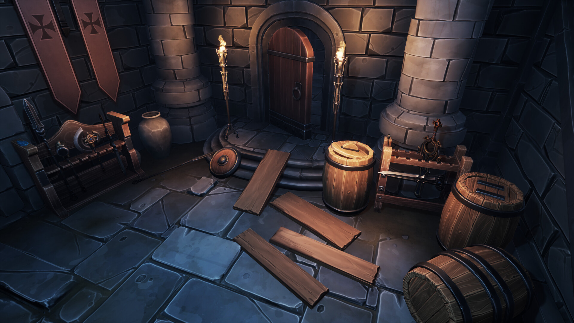 Dmitriy Shchukin - Stylized Dungeon Castle (UE4)