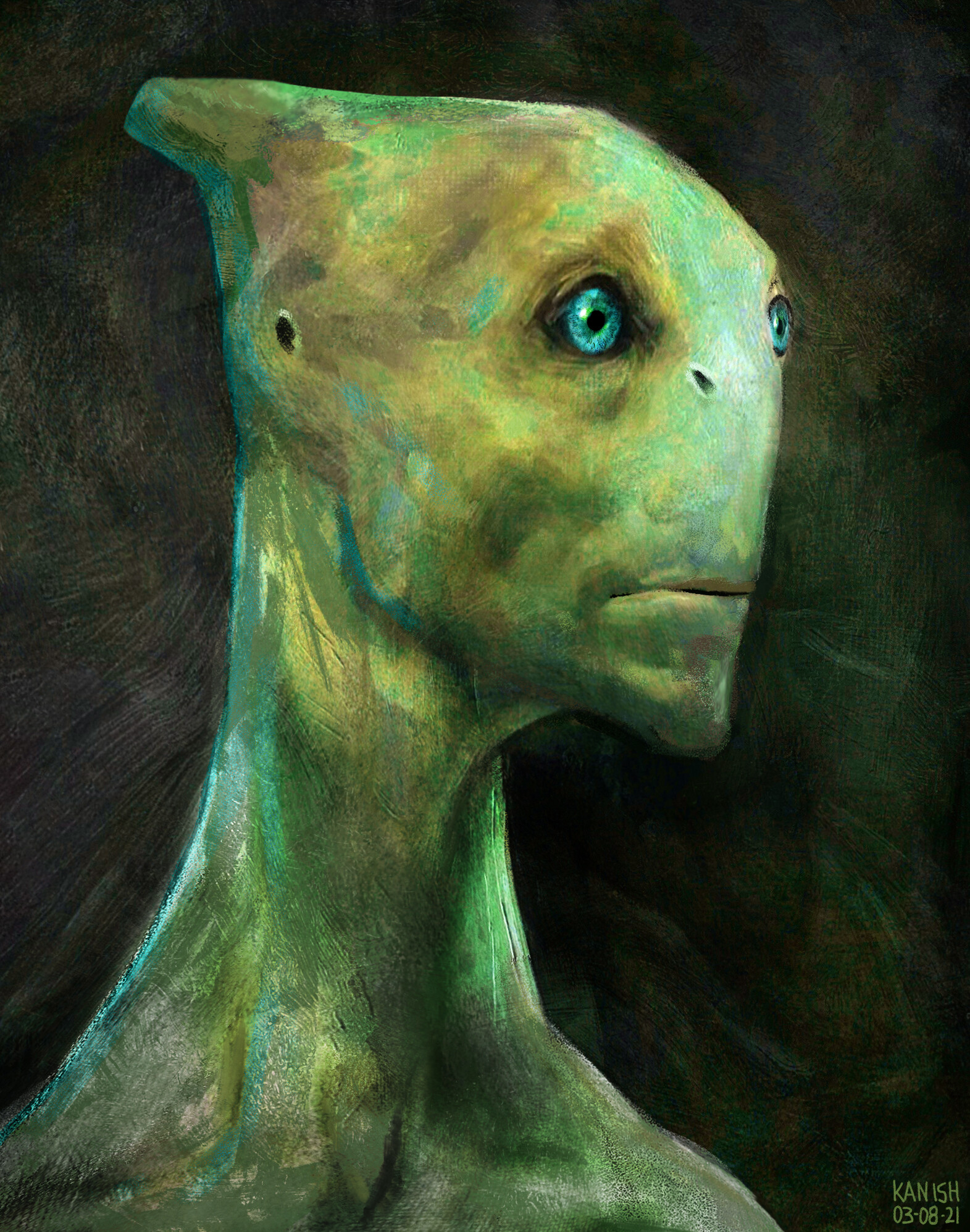 ArtStation - El Necco the gecco-man