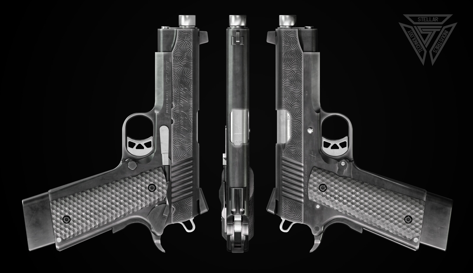 Stellar Works - Custom Engraved M1911