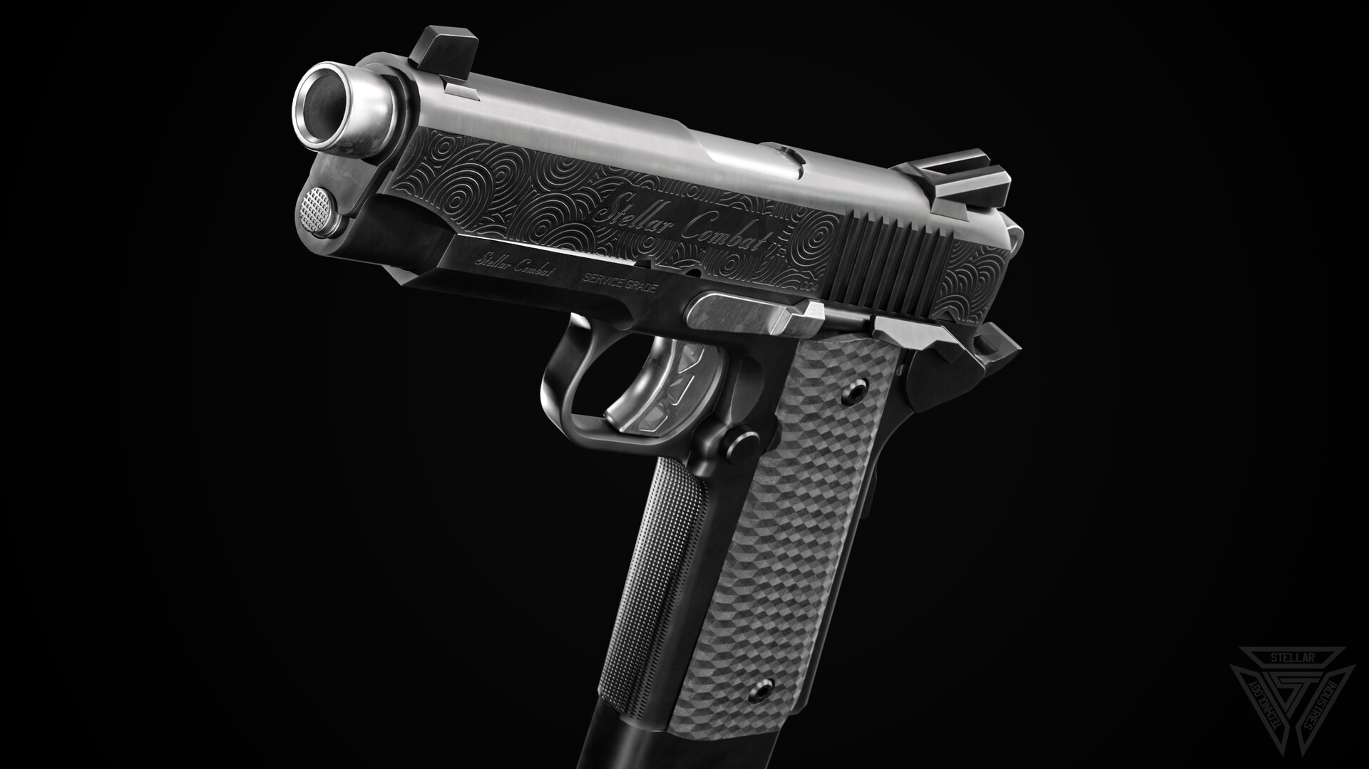 Stellar Works - Custom Engraved M1911