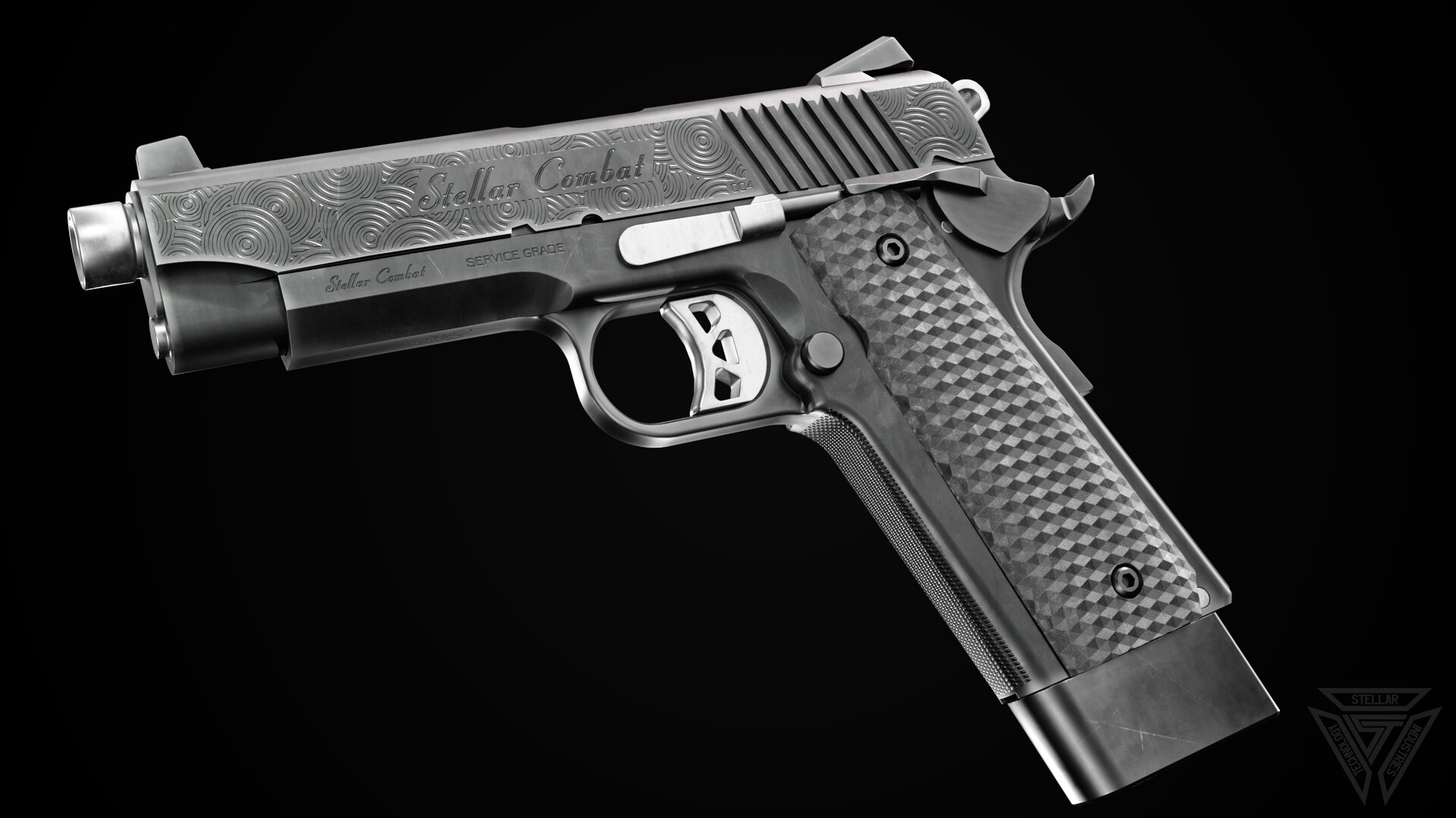 Stellar Works - Custom Engraved M1911