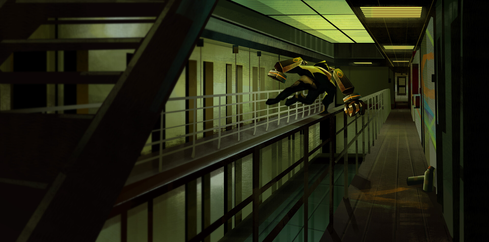 ArtStation - Vandal on the run