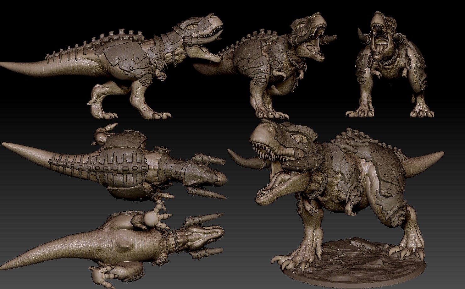 Christopher Hershberger - Armored T-rex