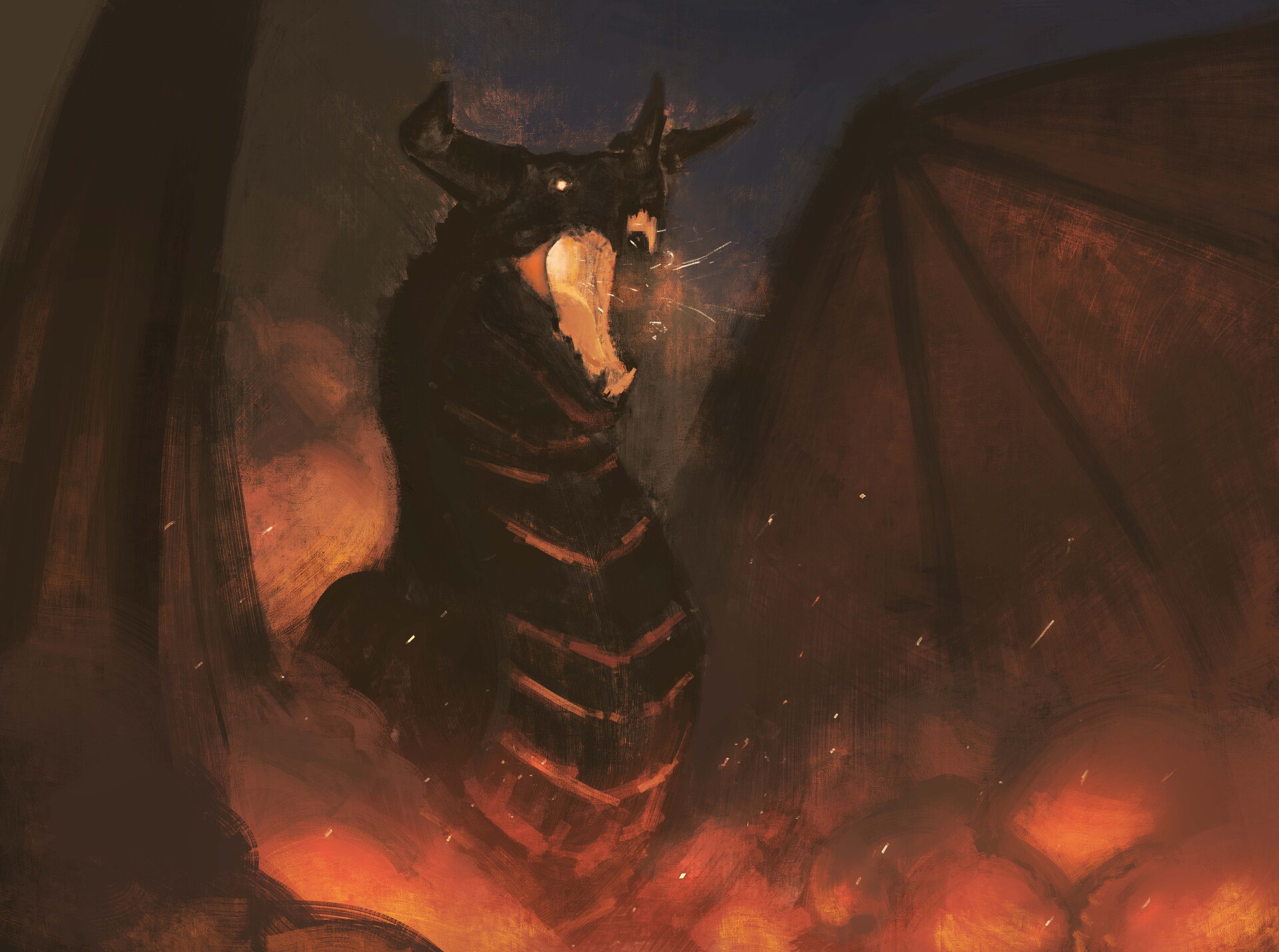 ArtStation - Scorch Dragon