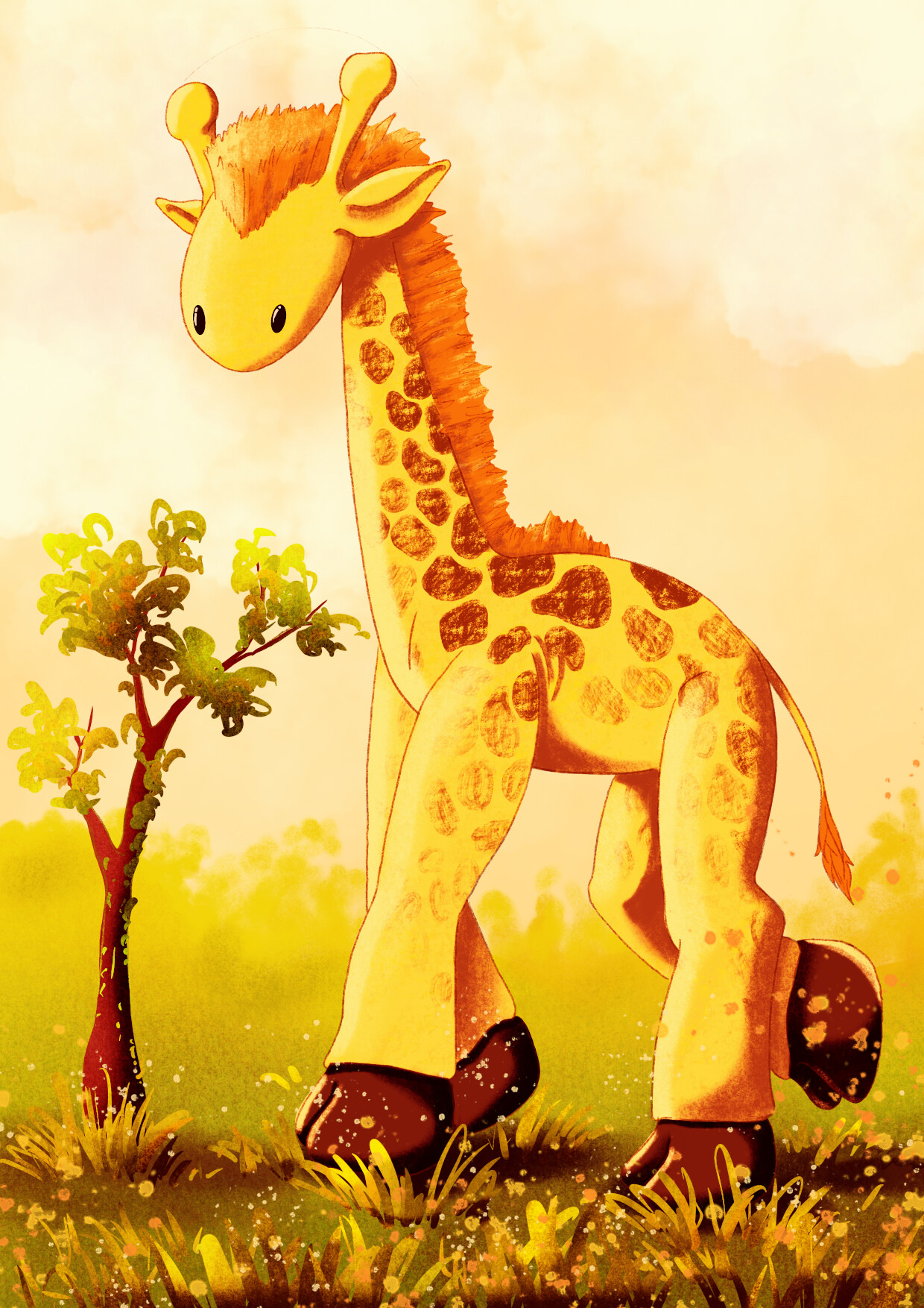 ArtStation - Giraffe